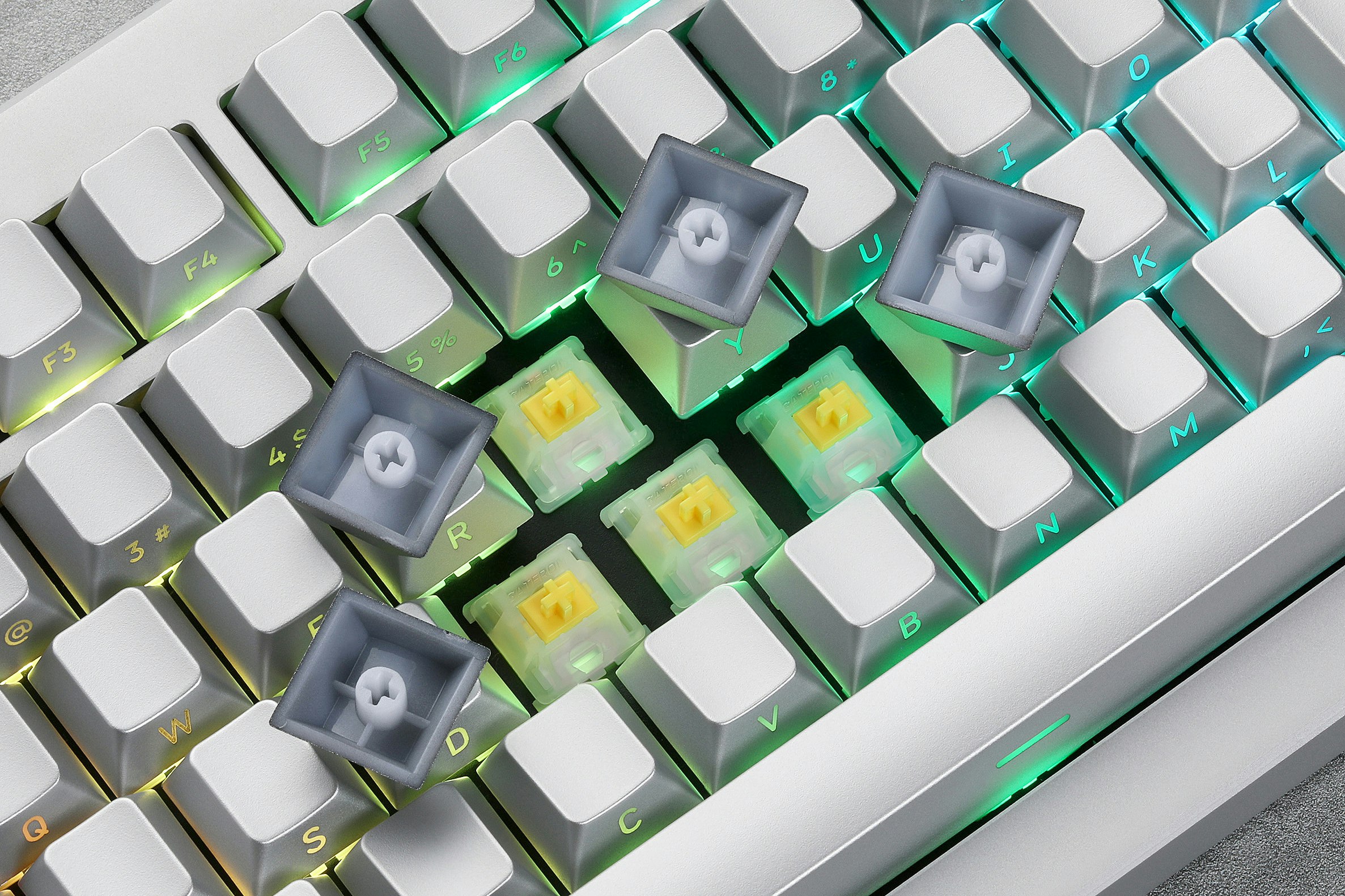 Drop DCL Silver Keycap Set | Mechanical Keyboards | Keycaps | Custom ...