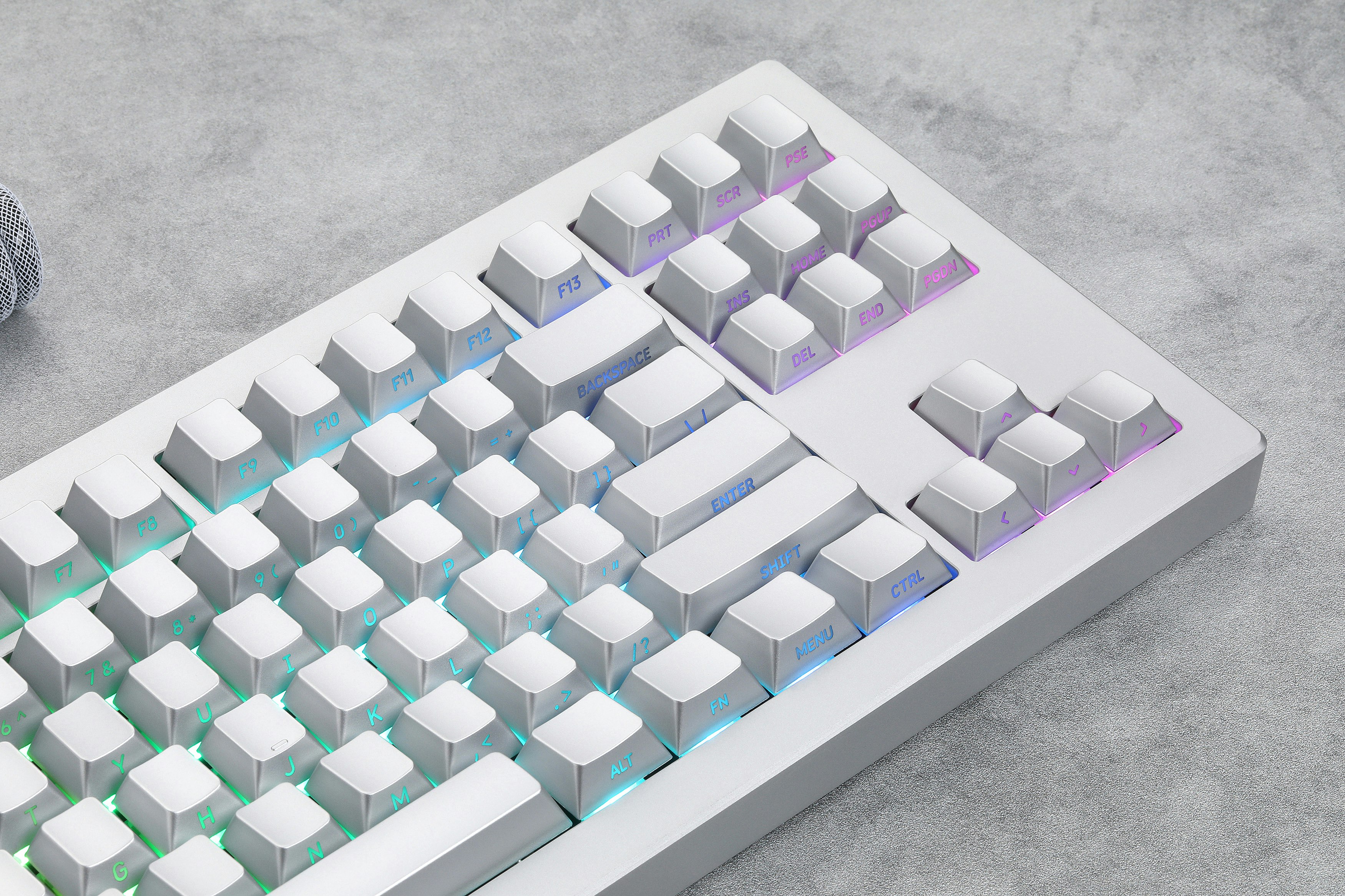 Drop DCL Silver Keycap Set | Mechanical Keyboards | Keycaps | Custom ...