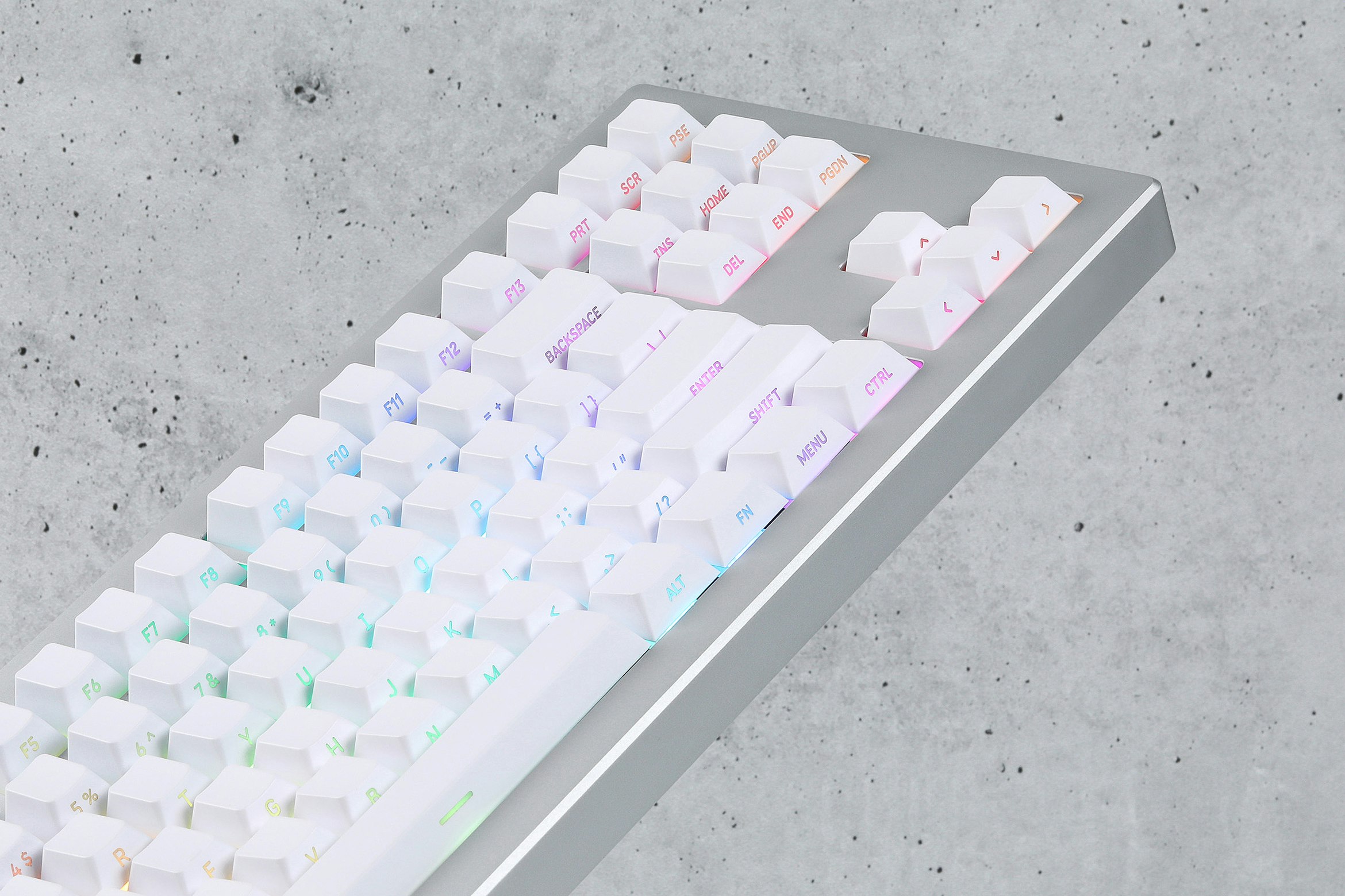 Drop DCL Snow Keycap Set | Mechanical Keyboards | Keycaps | Custom Keycaps