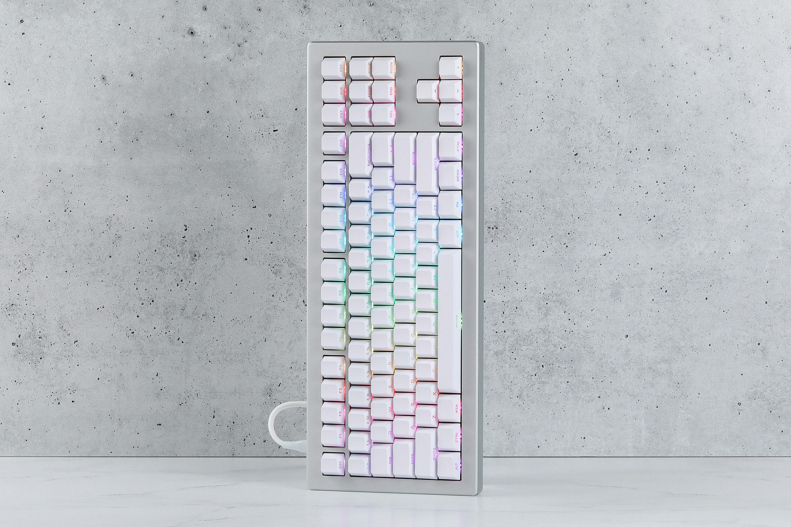 Drop DCL Snow Keycap Set | Mechanical Keyboards | Keycaps | Custom Keycaps