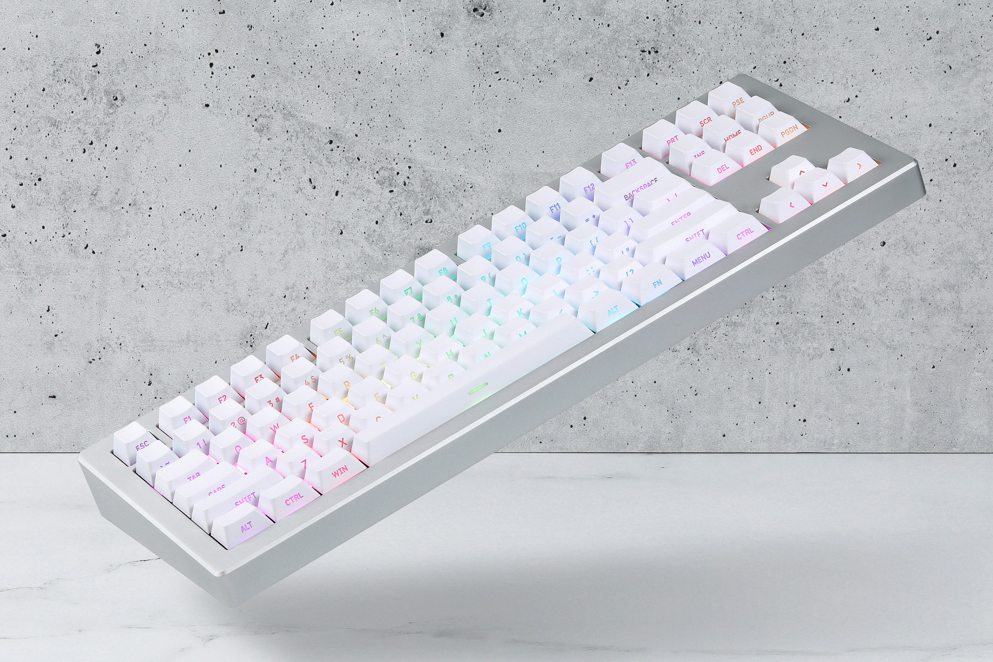 Drop DCL Snow Keycap Set | Mechanical Keyboards | Keycaps | Custom Keycaps