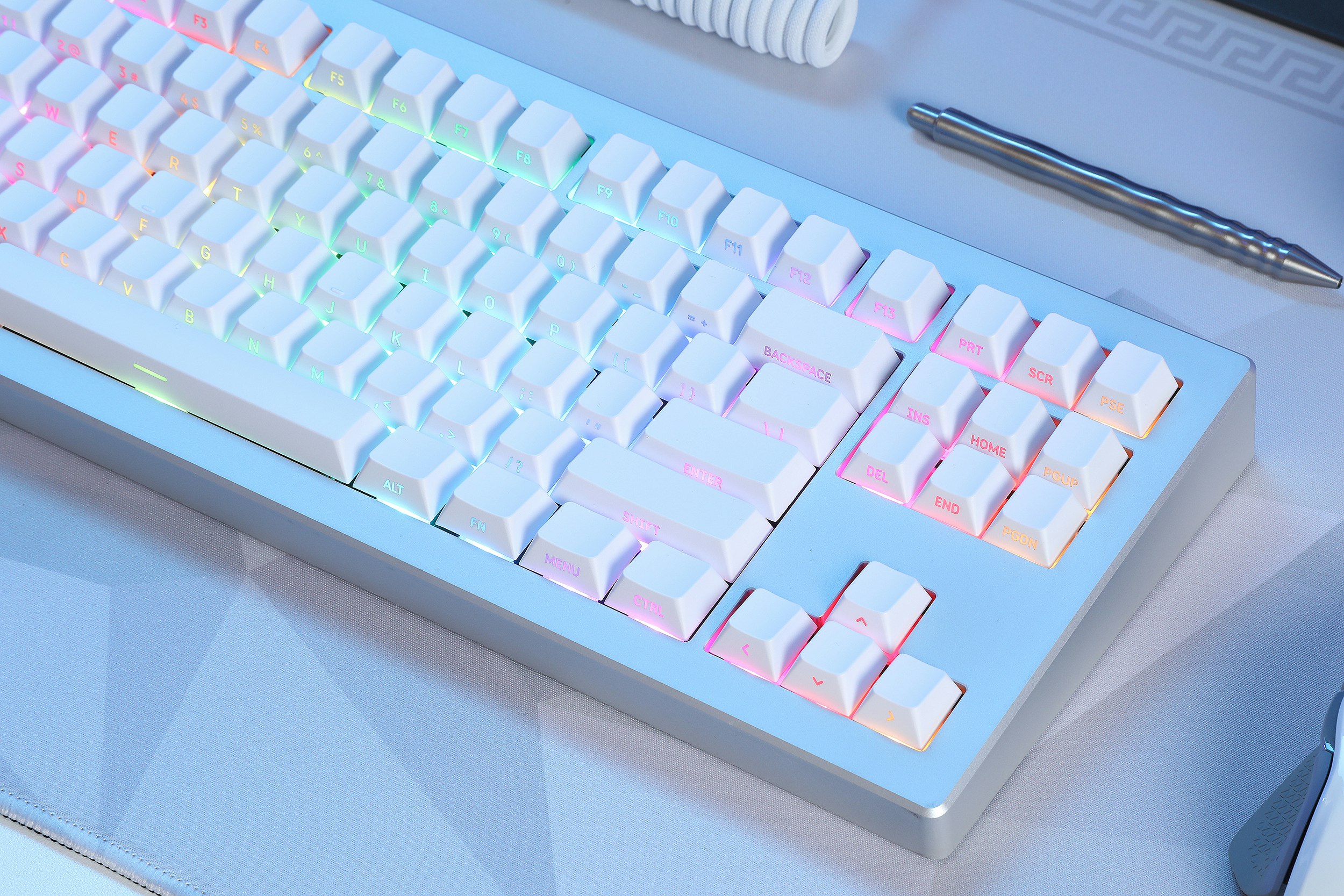 Drop DCL Snow Keycap Set | Mechanical Keyboards | Keycaps | Custom ...
