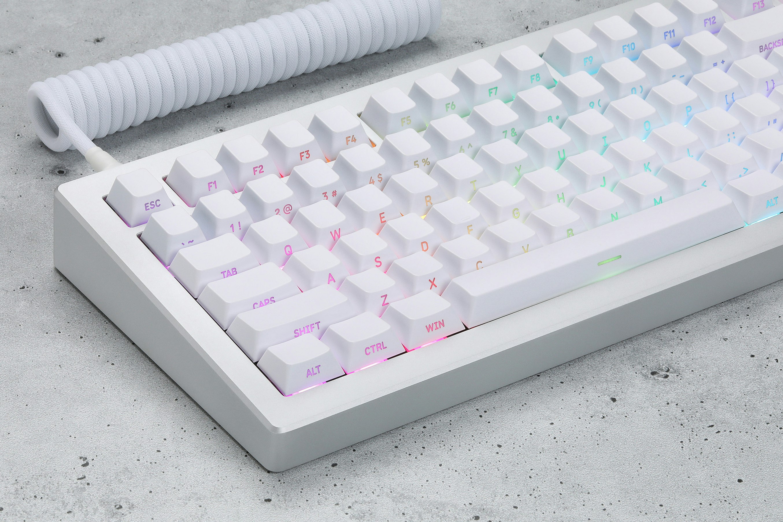 Drop DCL Snow Keycap Set | Mechanical Keyboards | Keycaps | Custom Keycaps