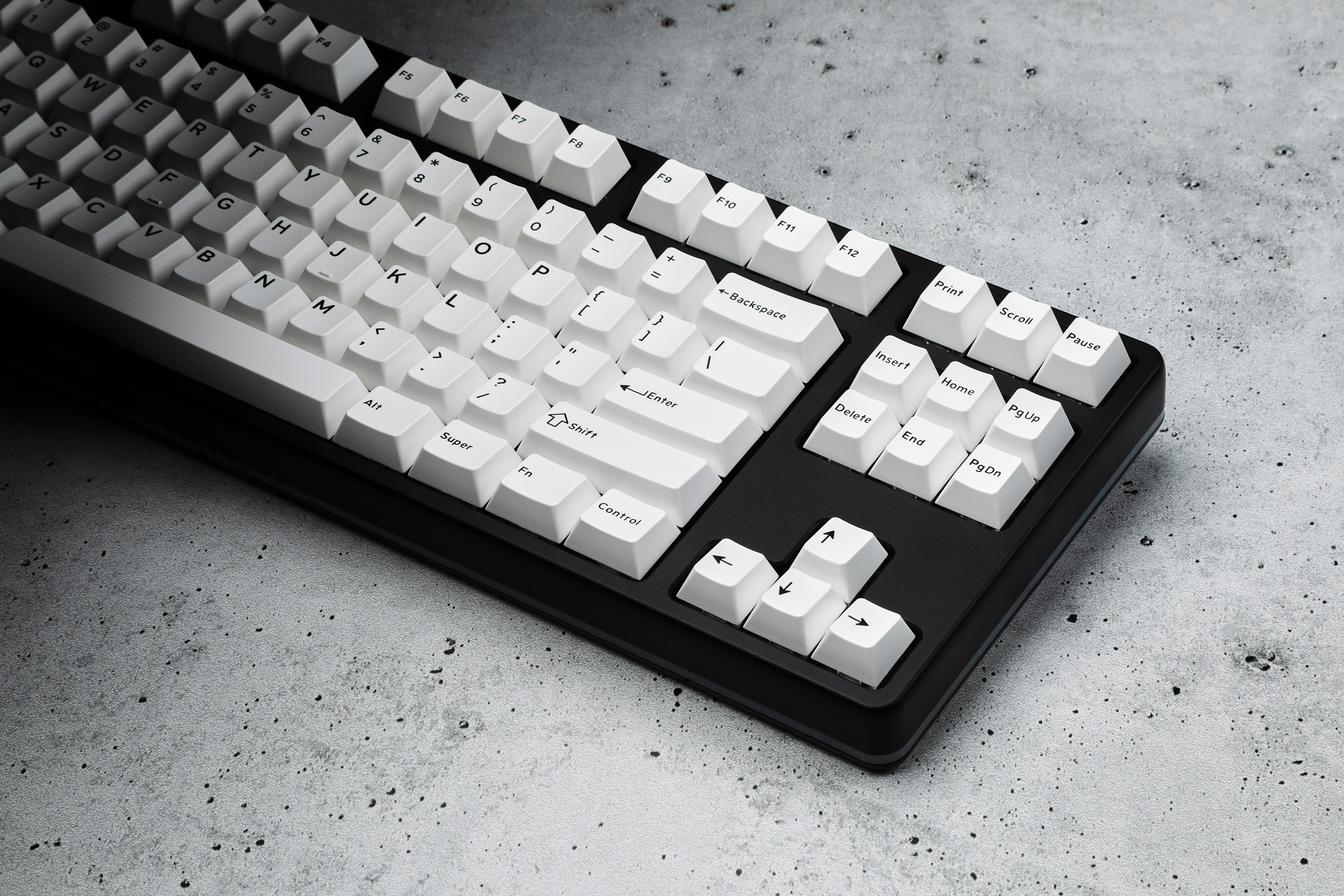 Drop DCX Black-on-White Keycap Set | Mechanical Keyboards | Keycaps ...