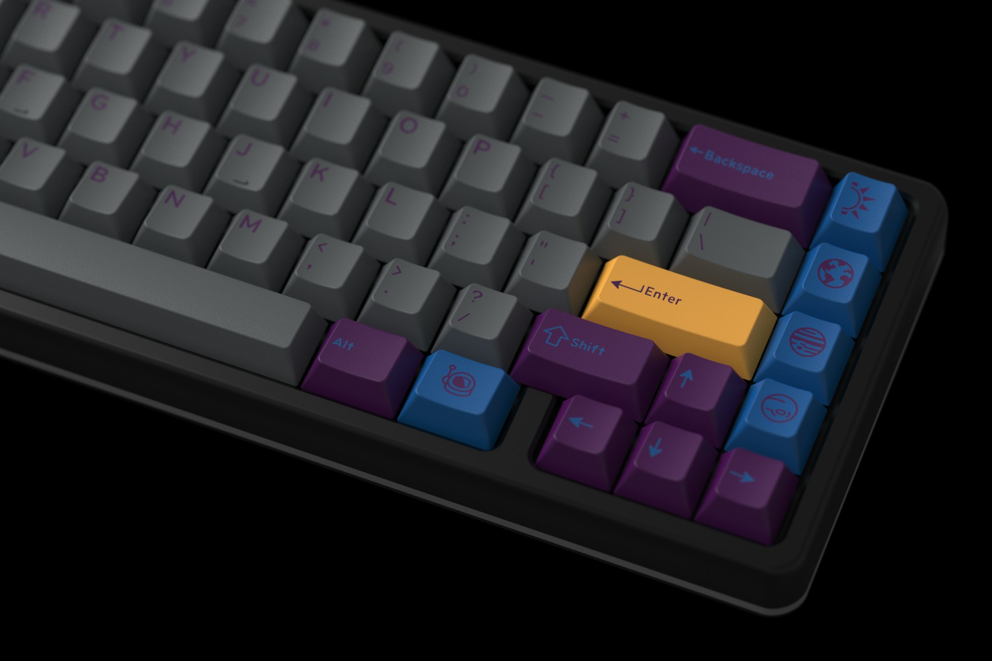 Drop + Booper DCX Deep Space Keycap Set | Mechanical Keyboards ...