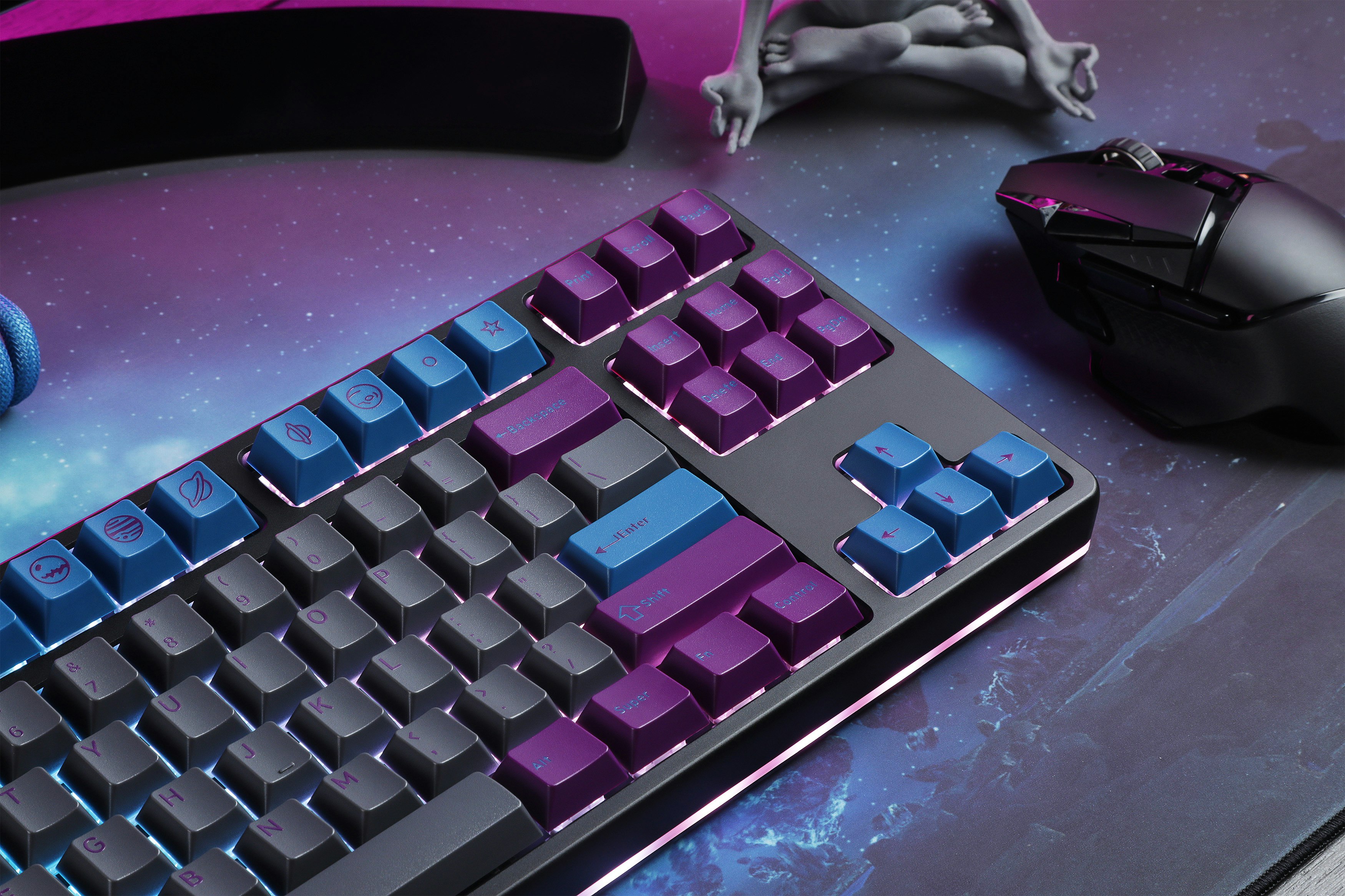 Drop + Booper DCX Deep Space Keycap Set - Orion Base Kit | Mechanical ...