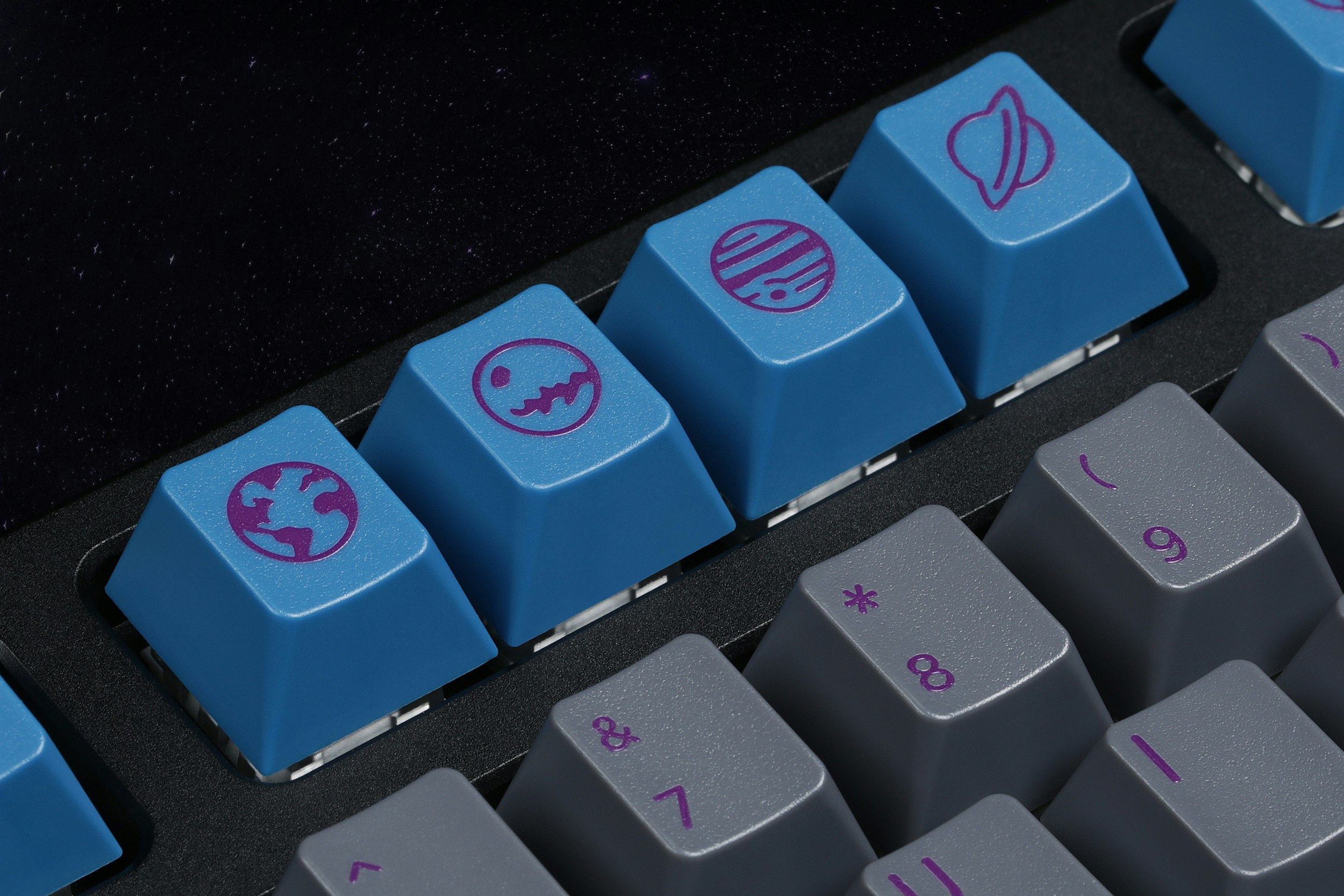 Drop + Booper DCX Deep Space Keycap Set - Space Bars Kit | Mechanical ...