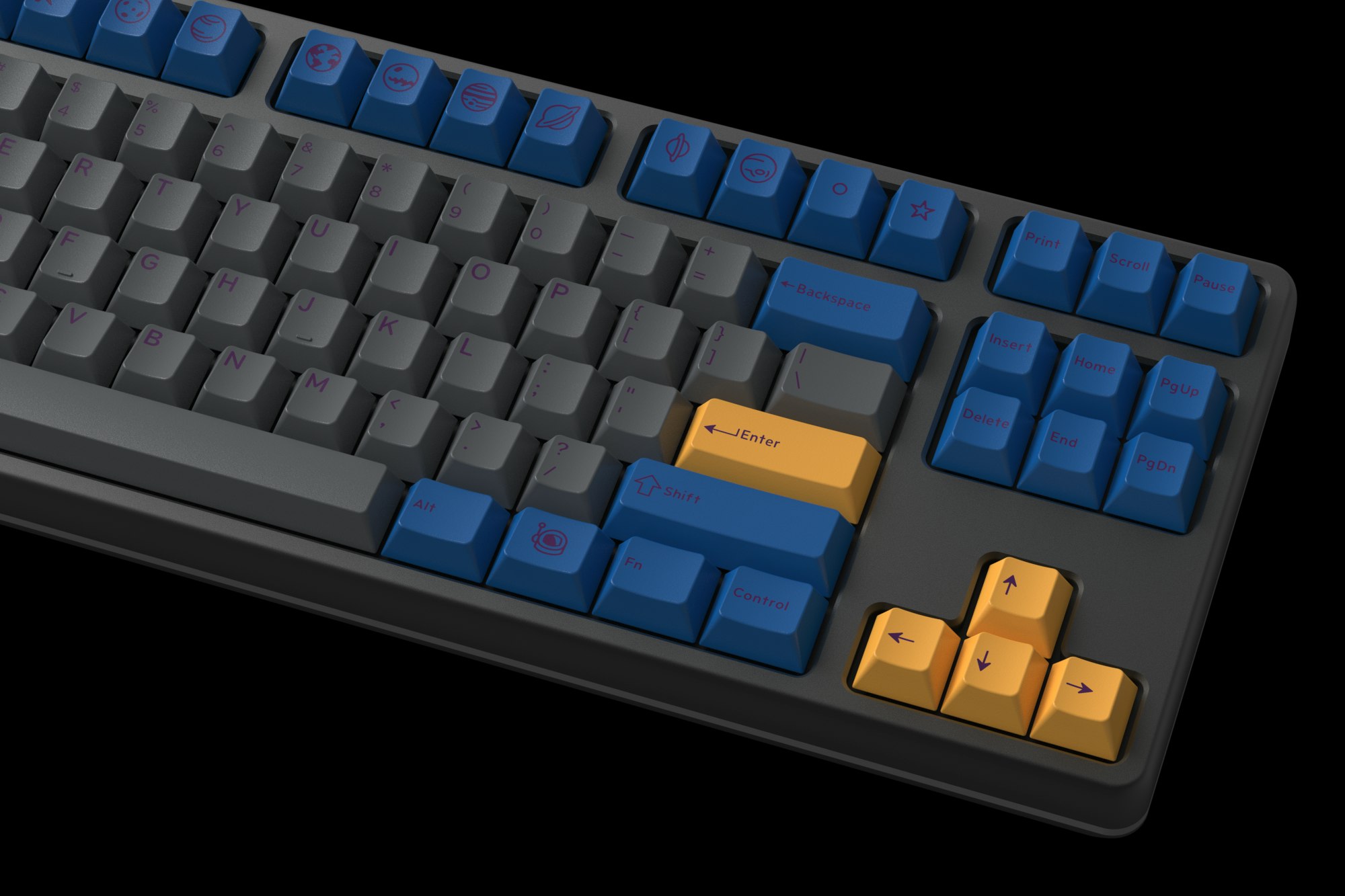 Drop + Booper DCX Deep Space Keycap Set | Mechanical Keyboards ...