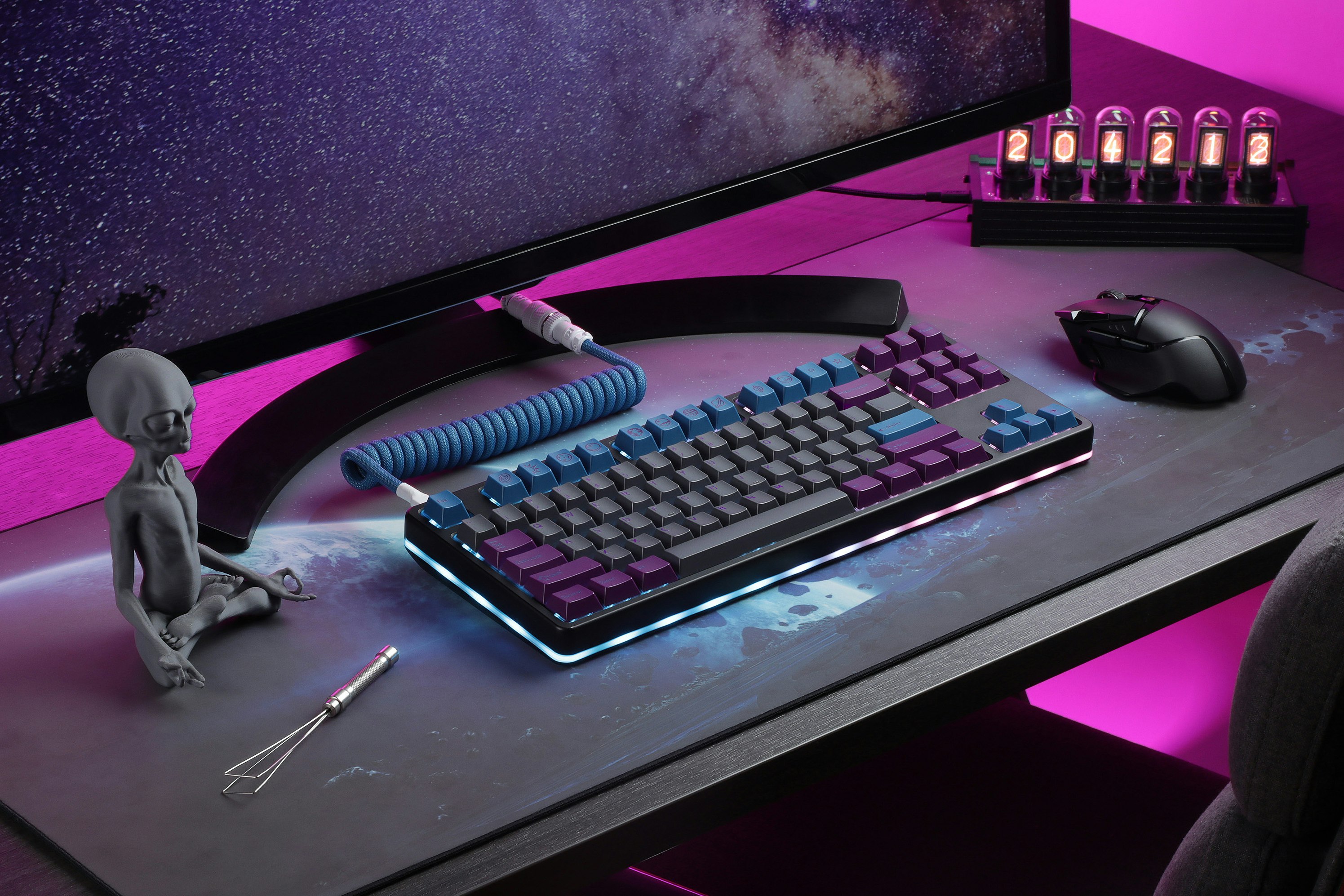 Drop + Booper DCX Deep Space Keycap Set - Orion Base Kit | Mechanical ...