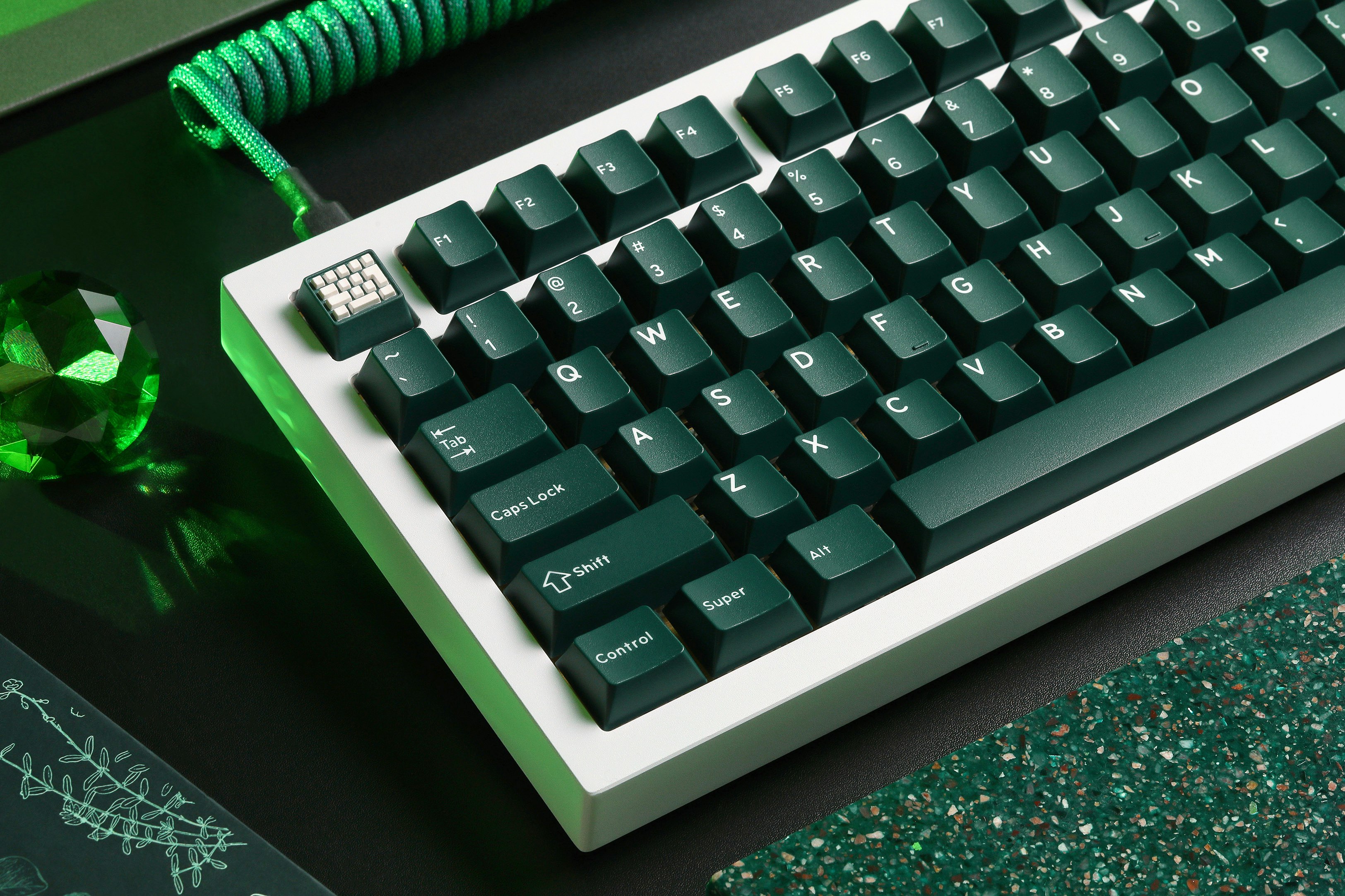 Drop DCX Emerald Keycap Set | Mechanical Keyboards | Keycaps | Custom ...