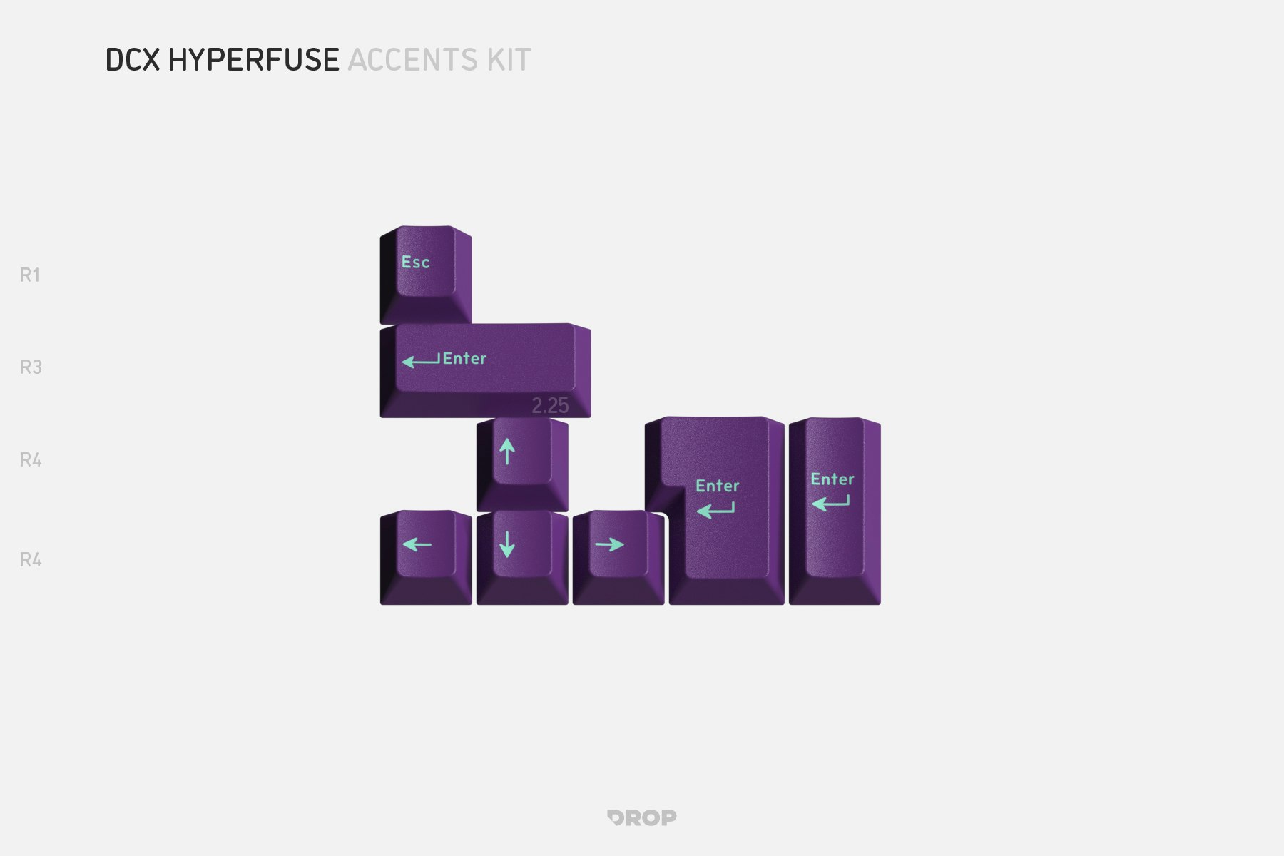 Drop DCX Hyperfuse Keycap Set | Mechanical Keyboards | Keycaps | Custom ...