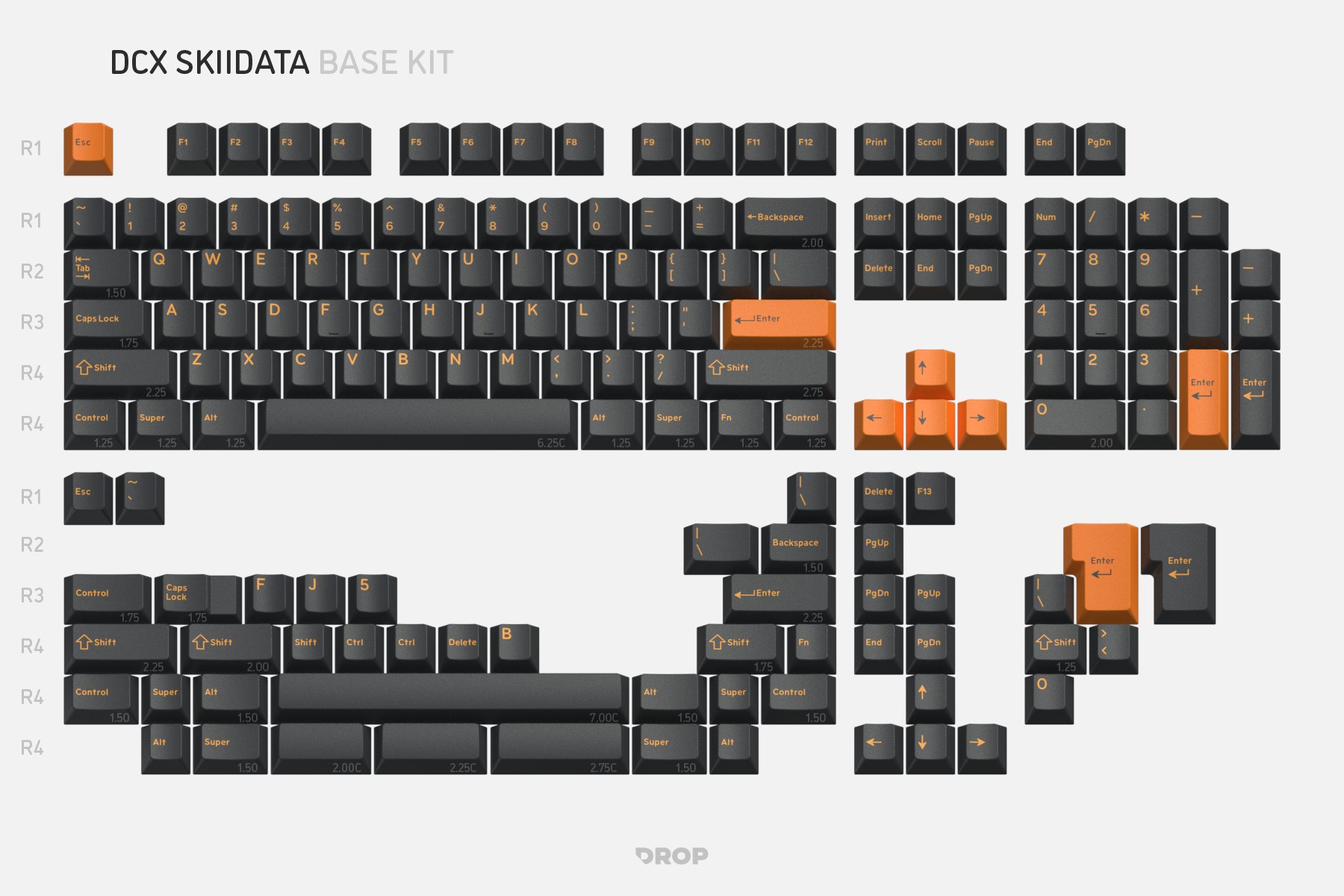 Drop DCX Skiidata Keycap Set Details | Mechanical Keyboards | Keycaps ...