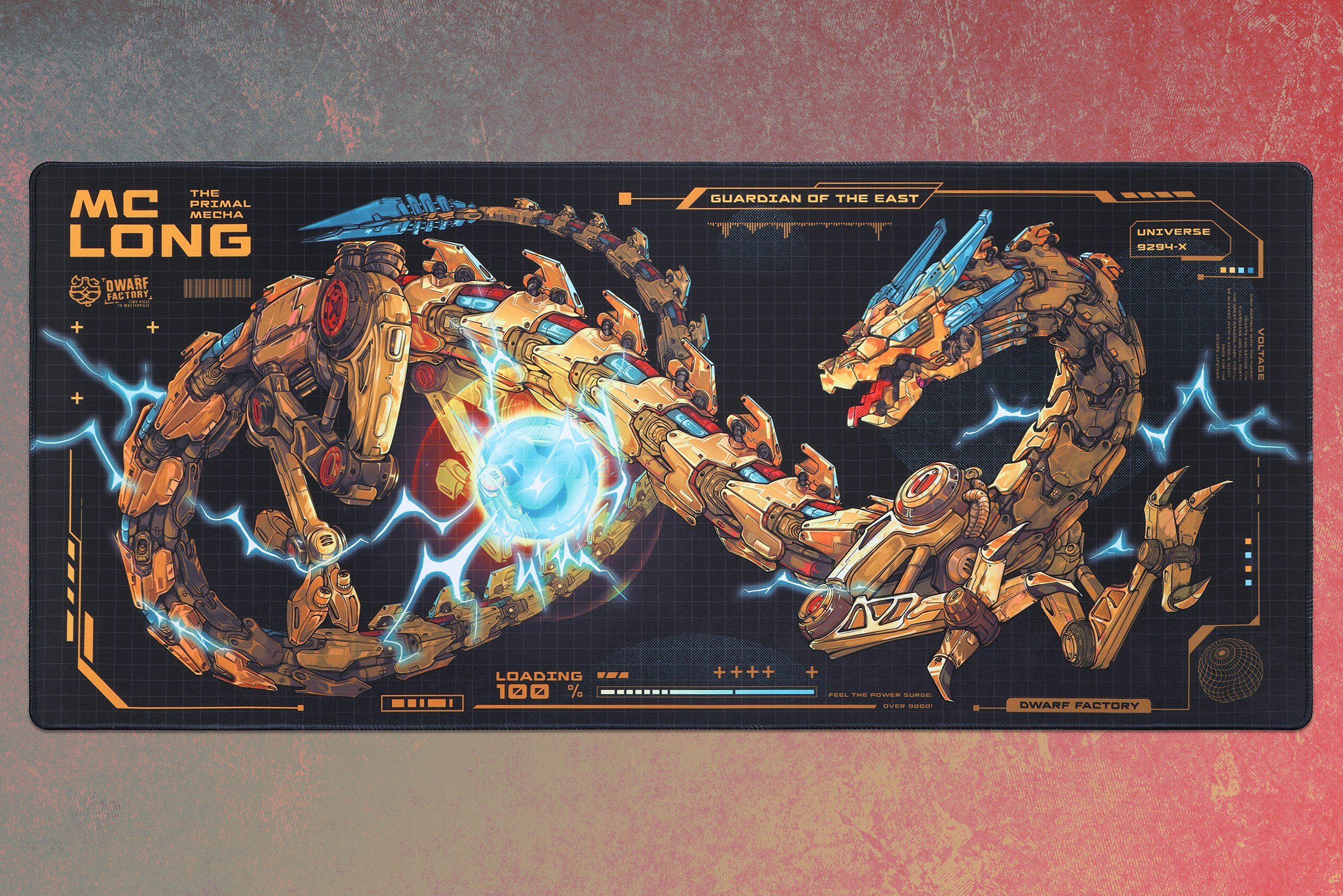 Drop + Dwarf Factory Mc.Long Mecha Desk Mat | Battlestations | Desk ...