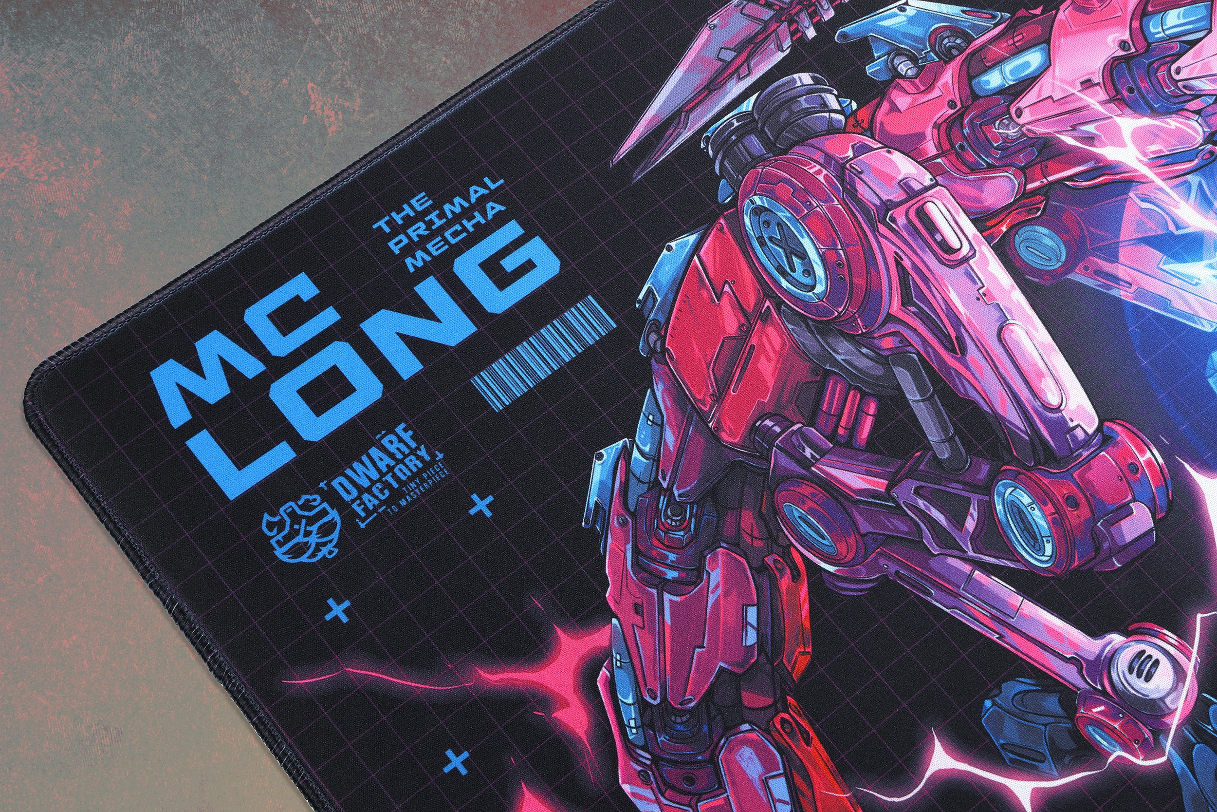 Drop + Dwarf Factory Mc.Long Mecha Desk Mat | Battlestations | Desk ...