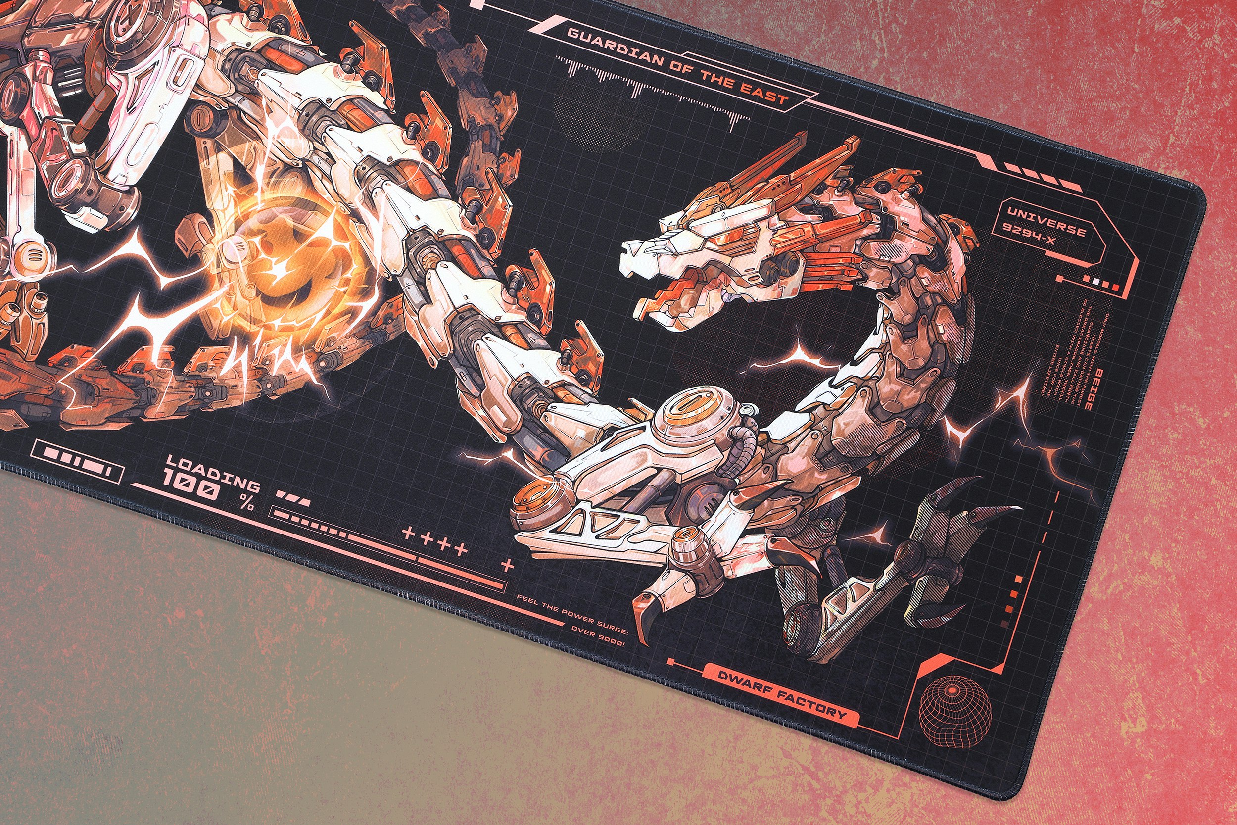 Drop + Dwarf Factory Mc.Long Mecha Desk Mat | Battlestations | Desk ...