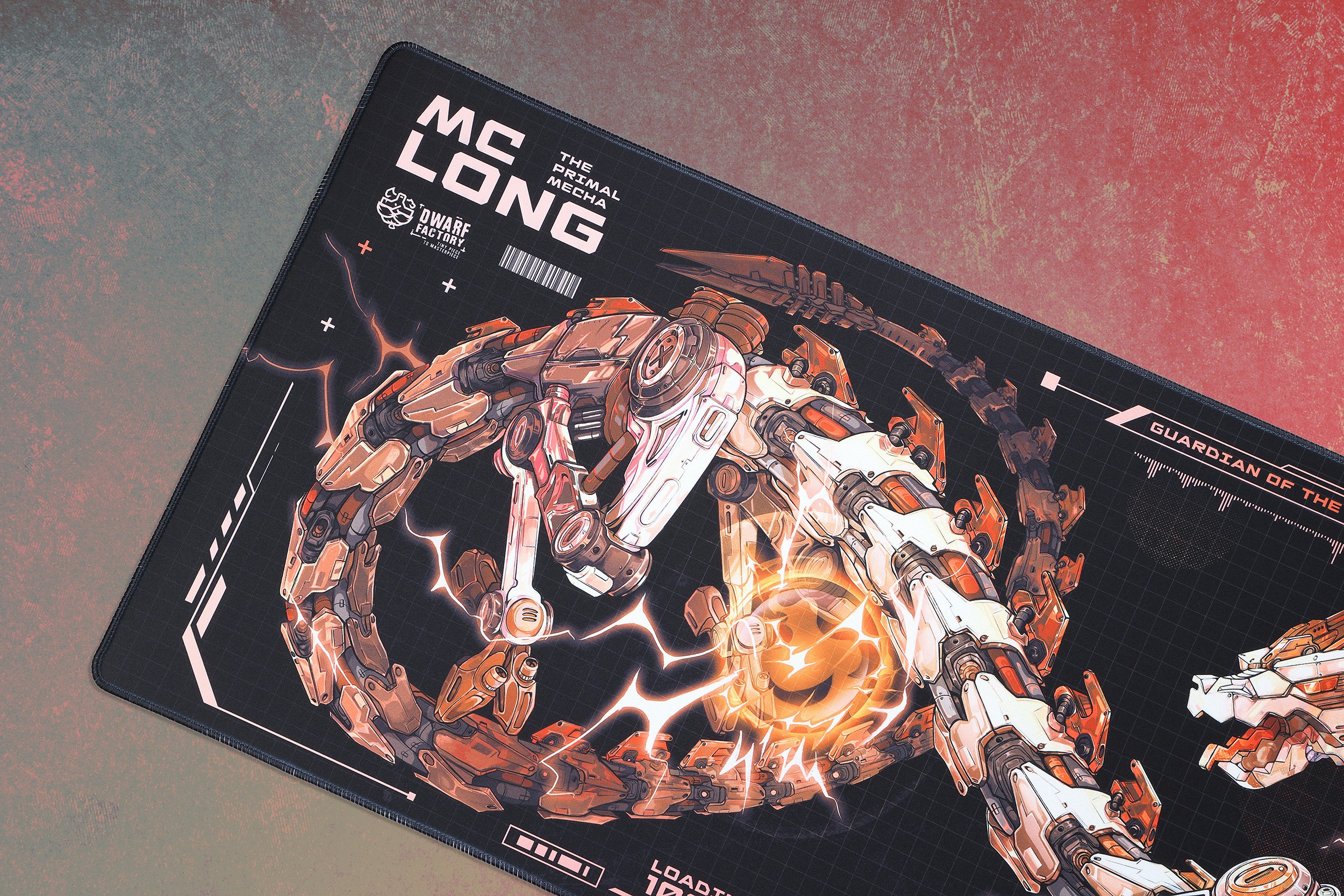 Drop + Dwarf Factory Mc.Long Mecha Desk Mat | Battlestations | Desk ...