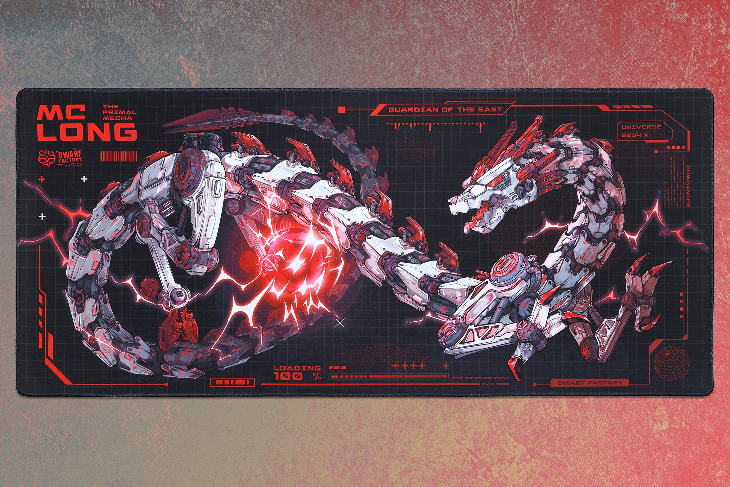 Drop + Dwarf Factory Mc.Long Mecha Desk Mat | Battlestations | Desk ...