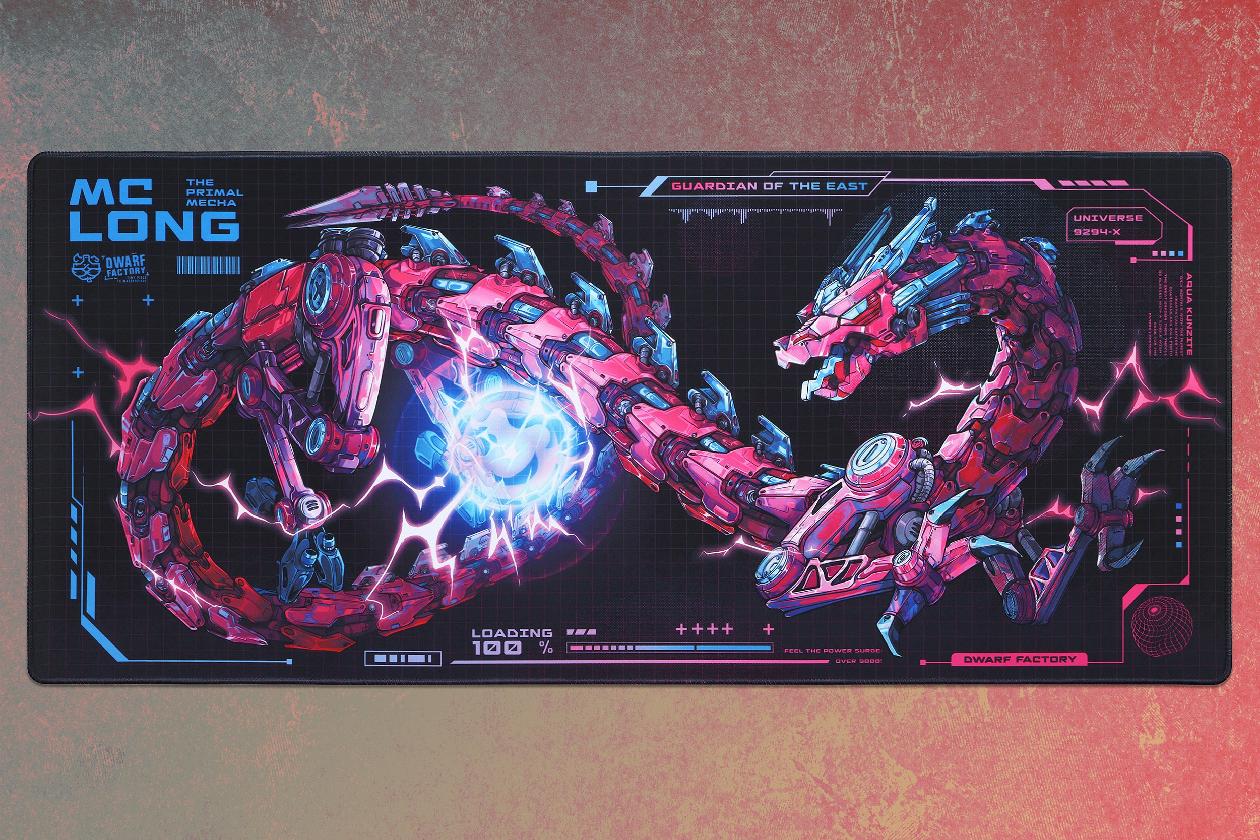 Drop + Dwarf Factory Mc.Long Mecha Desk Mat | Battlestations | Desk ...