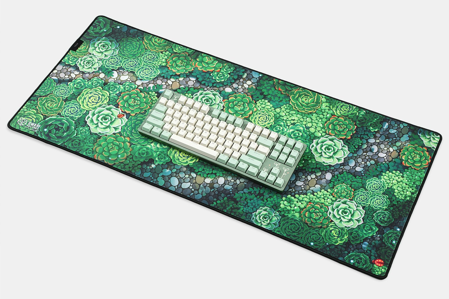 Drop + Dwarf Factory Terrarium Desk Mat - Orange | Battlestations ...