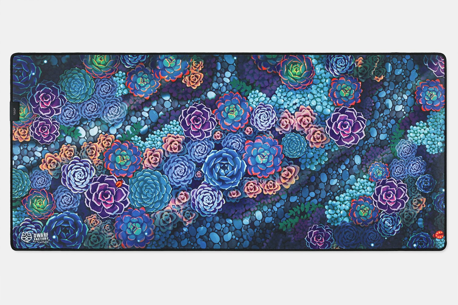 Drop + Dwarf Factory Terrarium Desk Mat - Orange | Battlestations ...