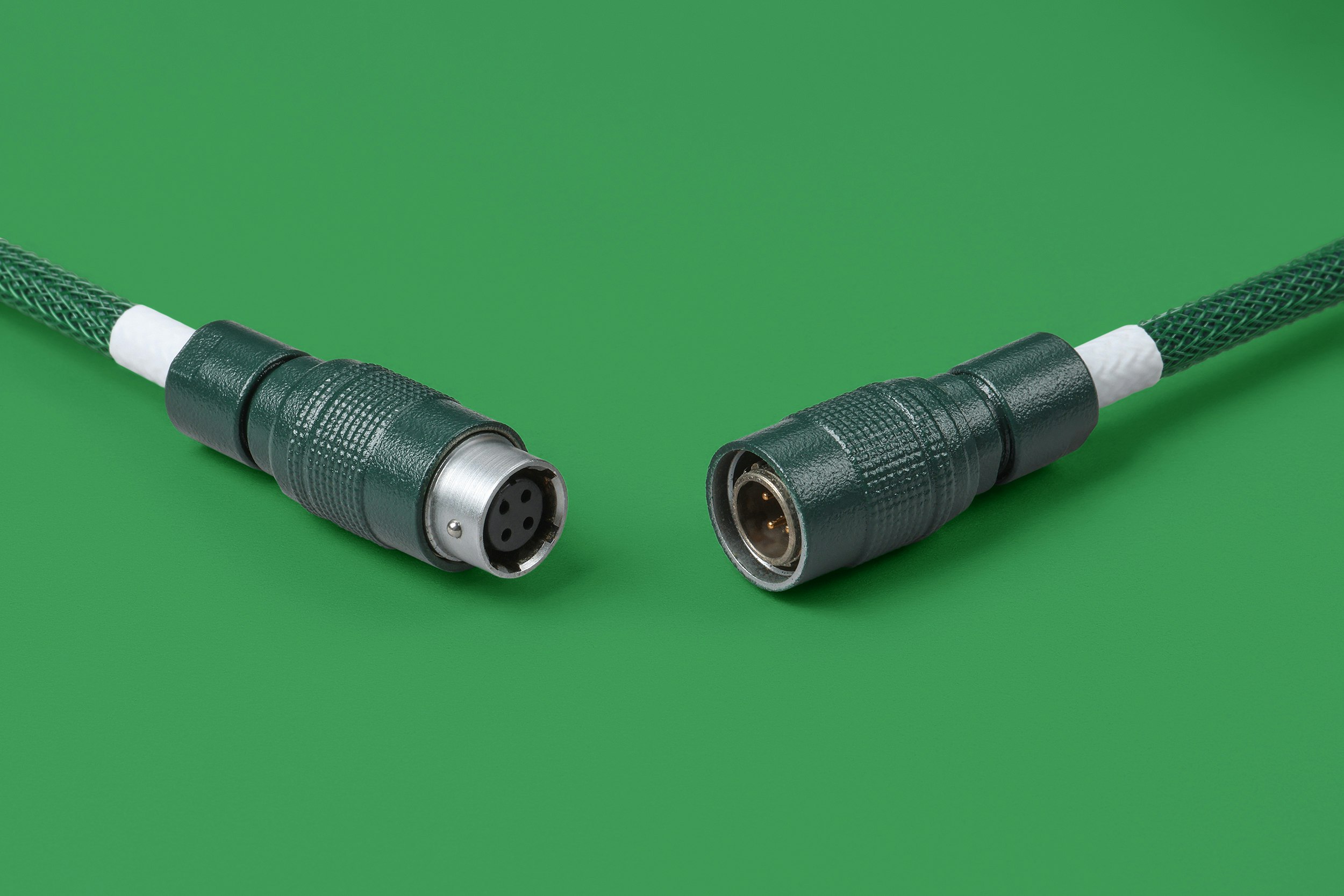 Drop Emerald Coiled YC8 Keyboard Cable | Mechanical Keyboards ...