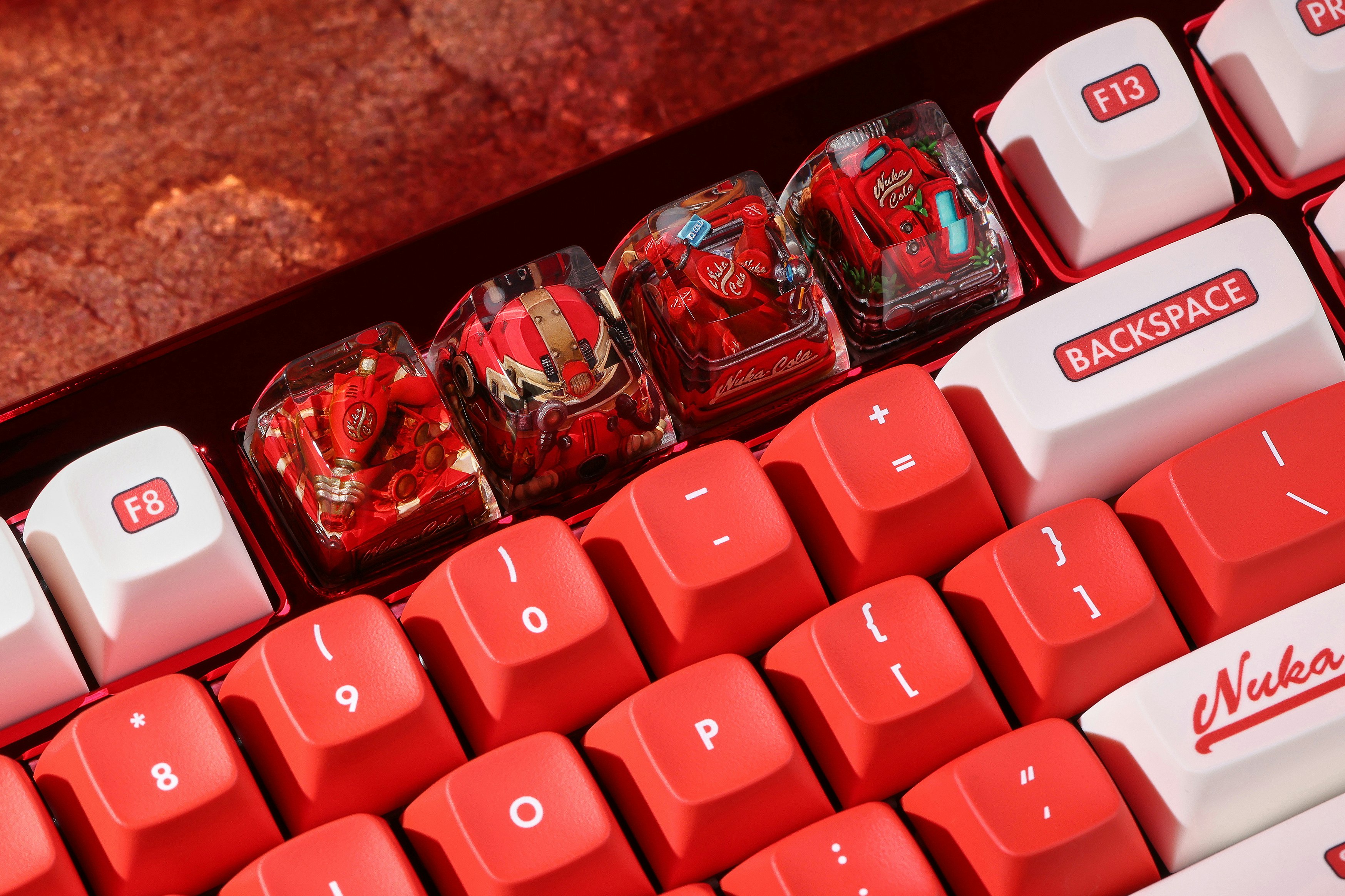 Drop + Fallout Nuka-Cola Artisan Keycaps - Bottles | Mechanical ...