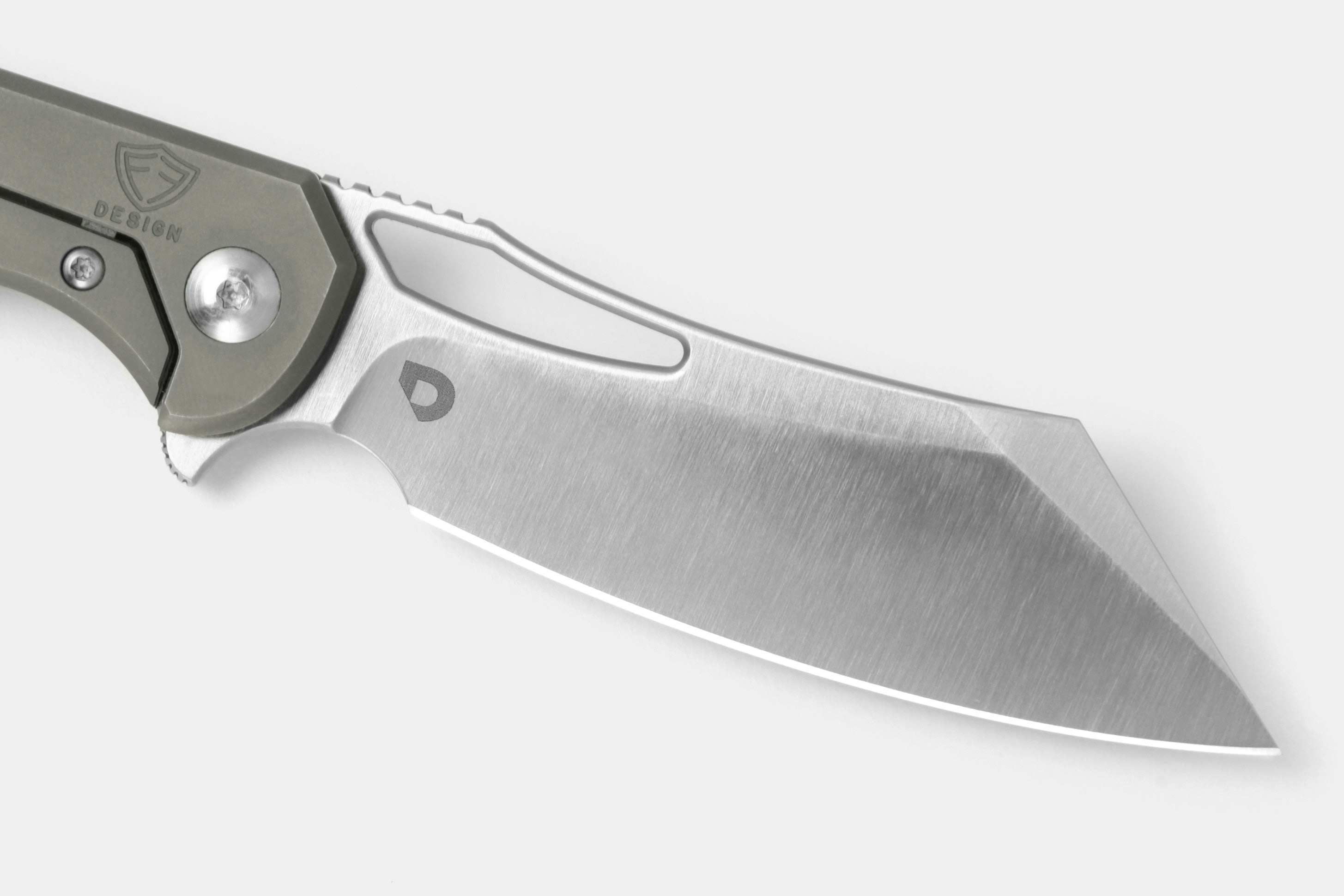 Drop + Ferrum Forge Buc Titanium Frame Lock | Knives | Folding Knives ...