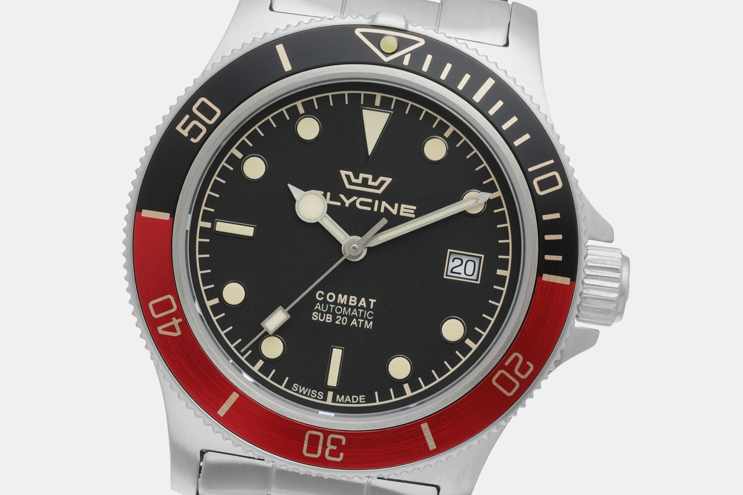 Drop + Glycine Combat Sub "Coffee" Automatic Watch | Watches | Drop