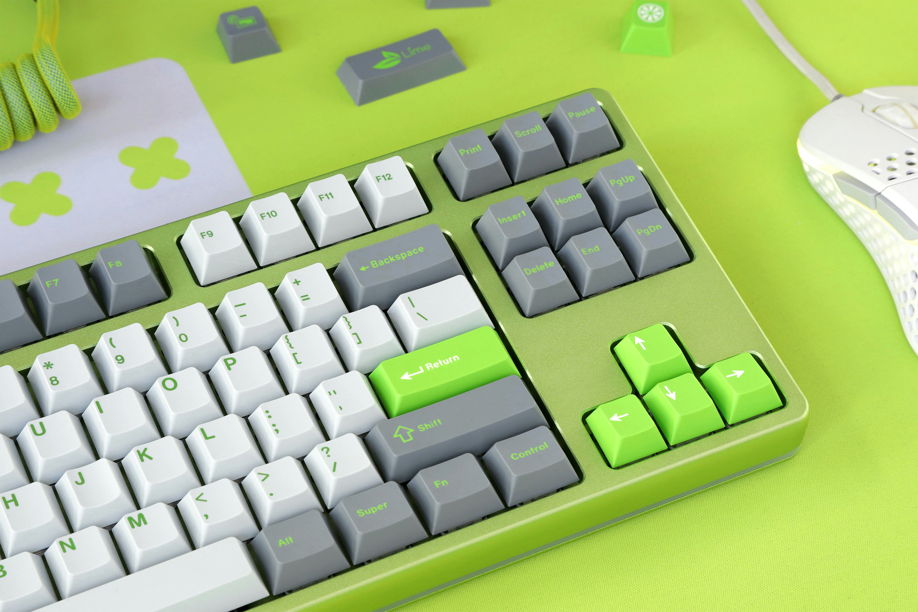 Drop GMK Lime Custom Keycap Set - Novelties | Mechanical Keyboards ...