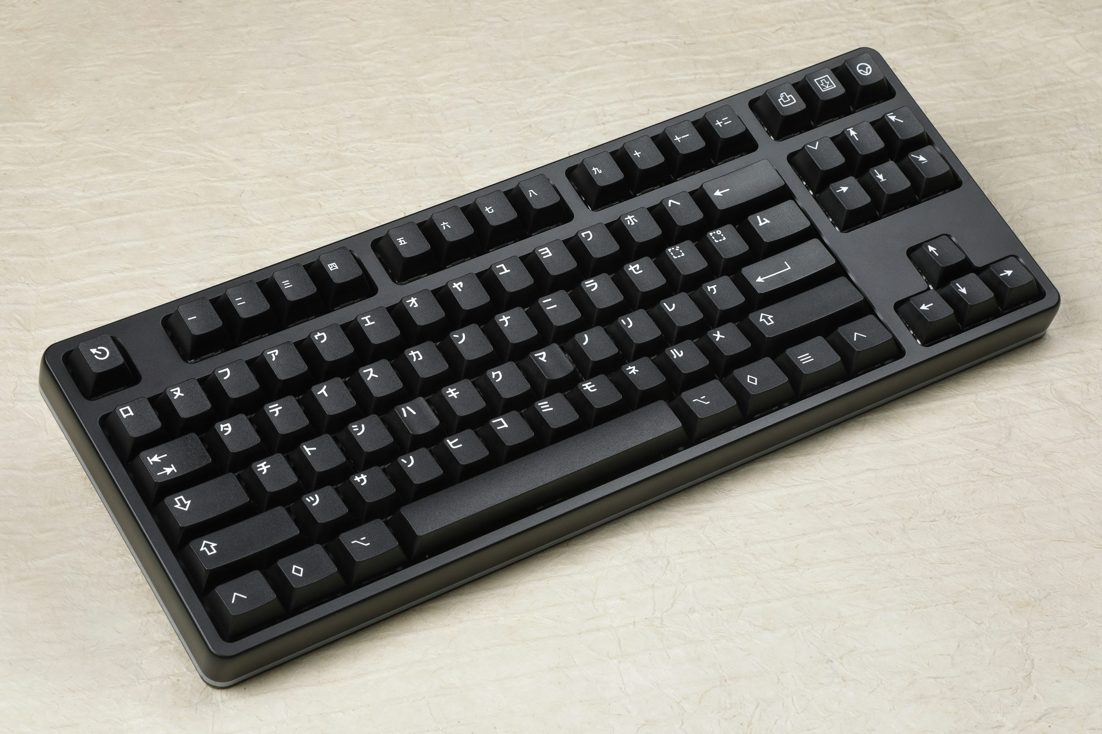 Drop GMK White-on-Black Katakana Custom Keycap Set | Doubleshot ABS ...