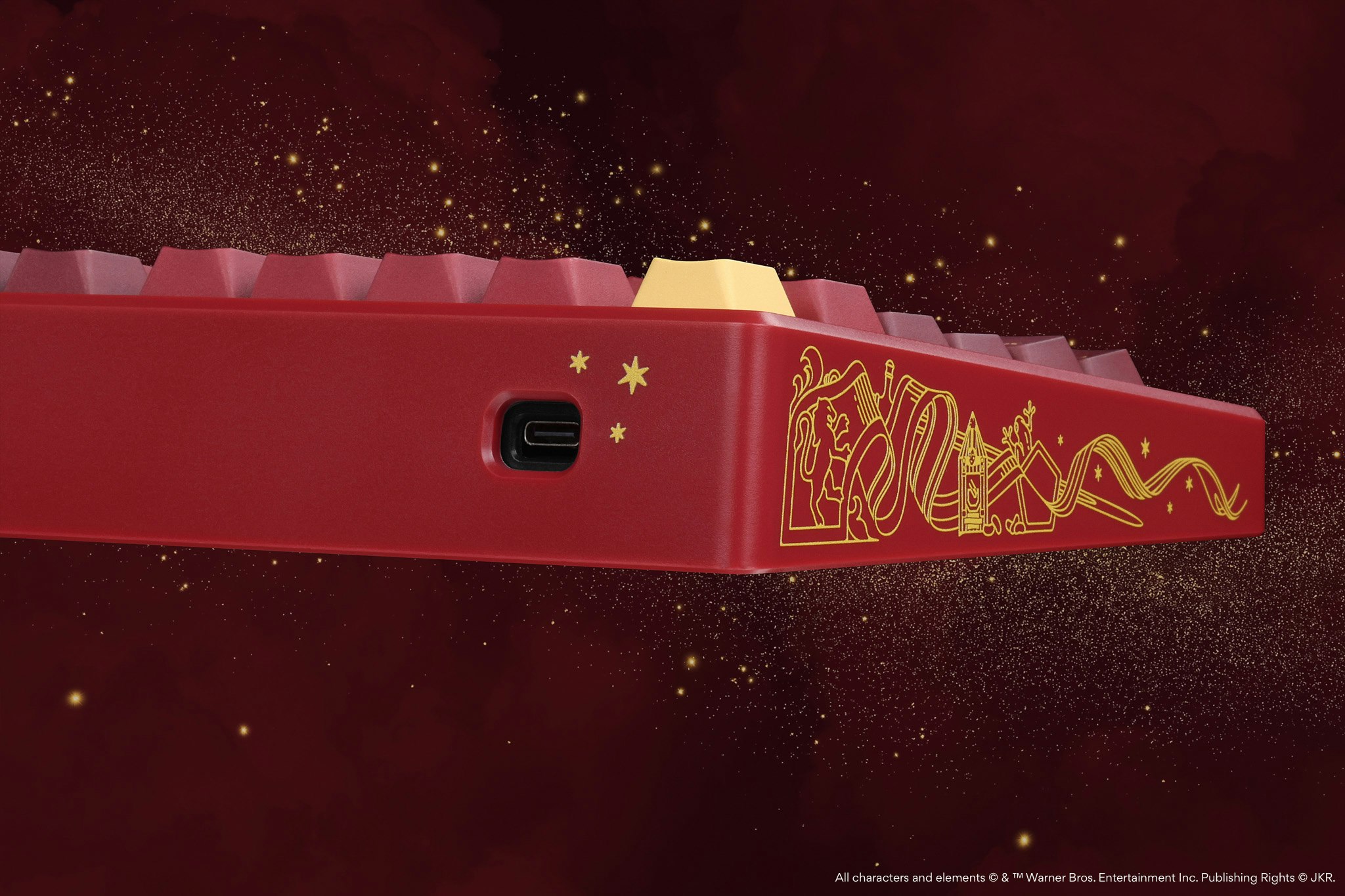 Drop + Harry Potter™ Gryffindor™ CSTM80 Keyboard | Mechanical Keyboards ...
