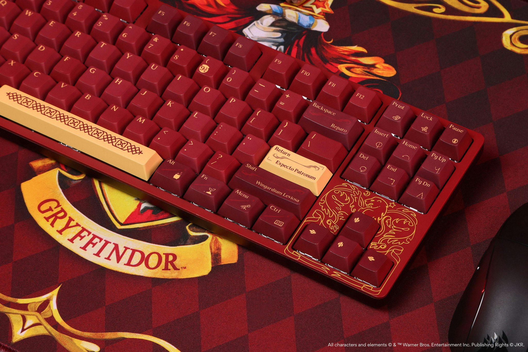 Drop + Harry Potter™ Gryffindor™ ENTR Keyboard | Mechanical Keyboards | TKL Mechanical Keyboards ...