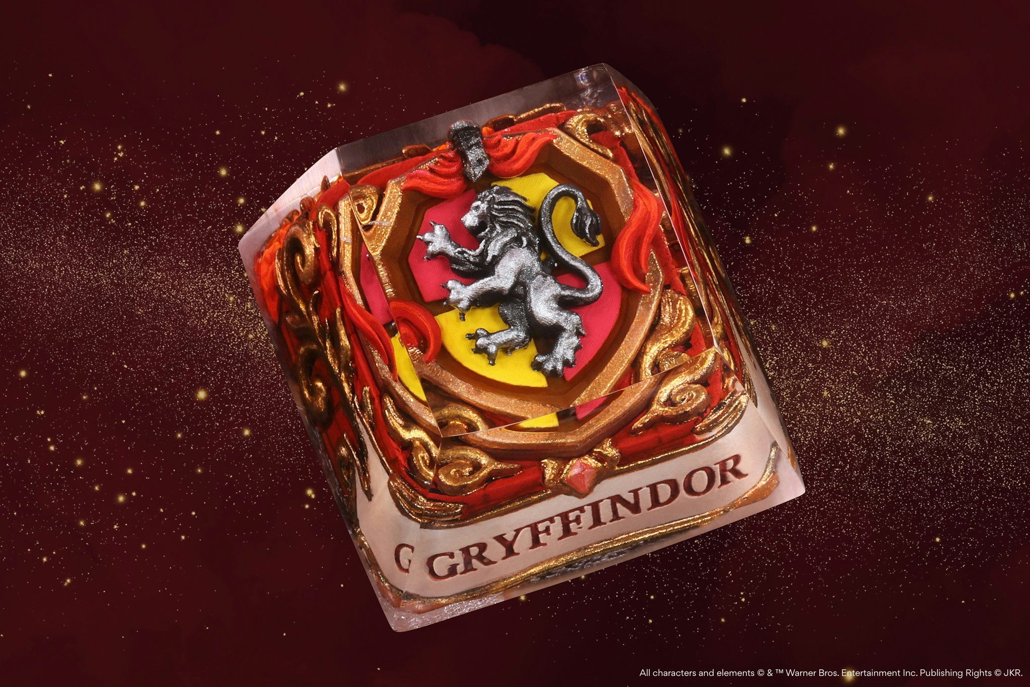 Drop + Harry Potter™ House Crest Artisan Keycap - Gryffindor ...
