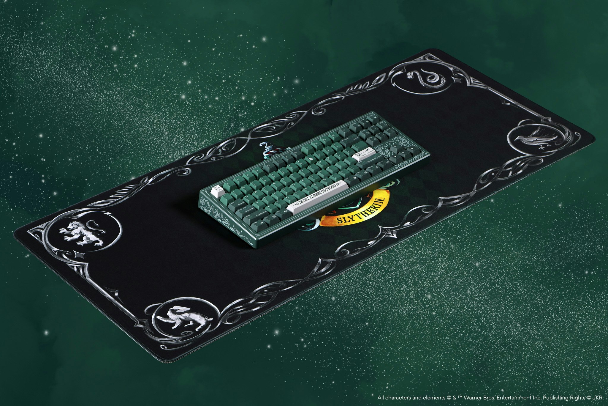 Drop + Harry Potter™ House Crest Desk Mat | Battlestations | Desk Mats ...