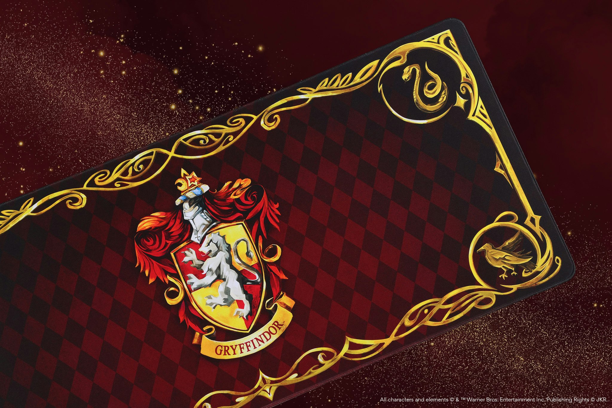 Drop + Harry Potter™ House Crest Desk Mat - Gryffindor | Battlestations ...
