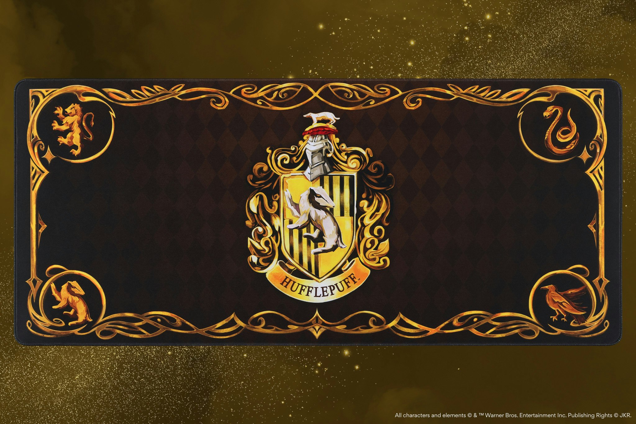 Drop + Harry Potter™ House Crest Desk Mat | Battlestations | Desk Mats ...