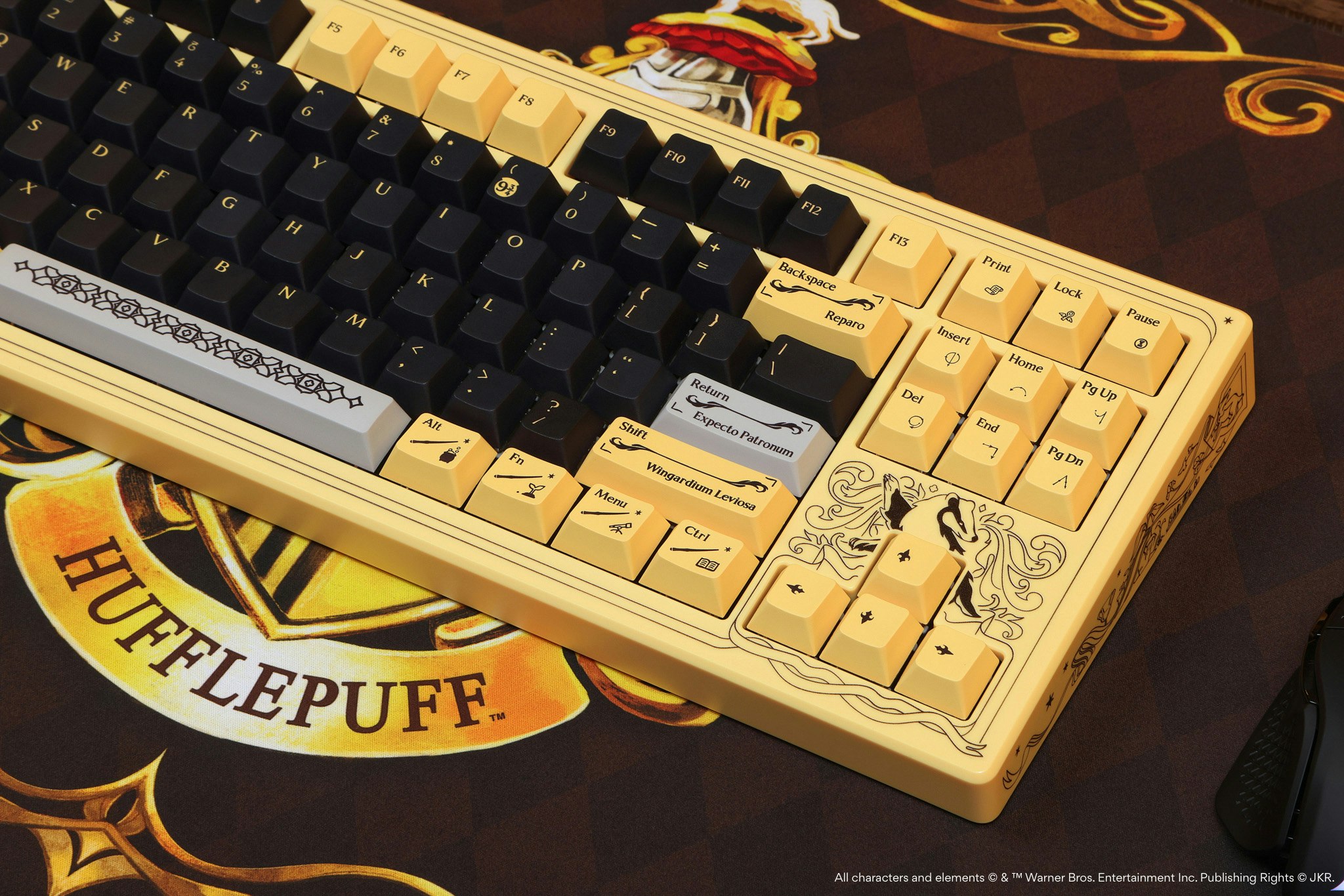 Drop + Harry Potter™ Hufflepuff™ CSTM80 Keyboard | Mechanical Keyboards ...