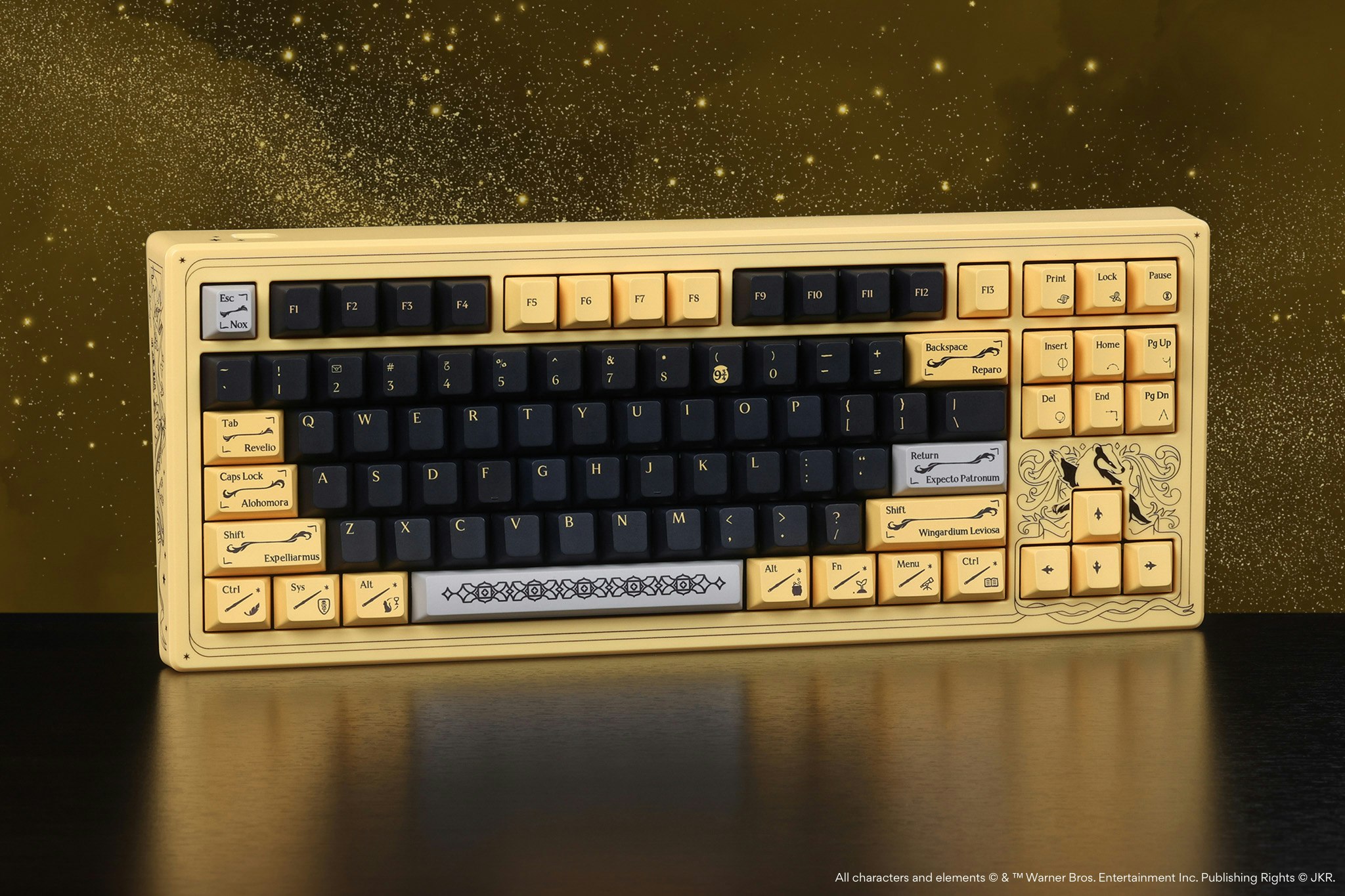 Drop + Harry Potter™ Hufflepuff™ CSTM80 Keyboard | Mechanical Keyboards ...