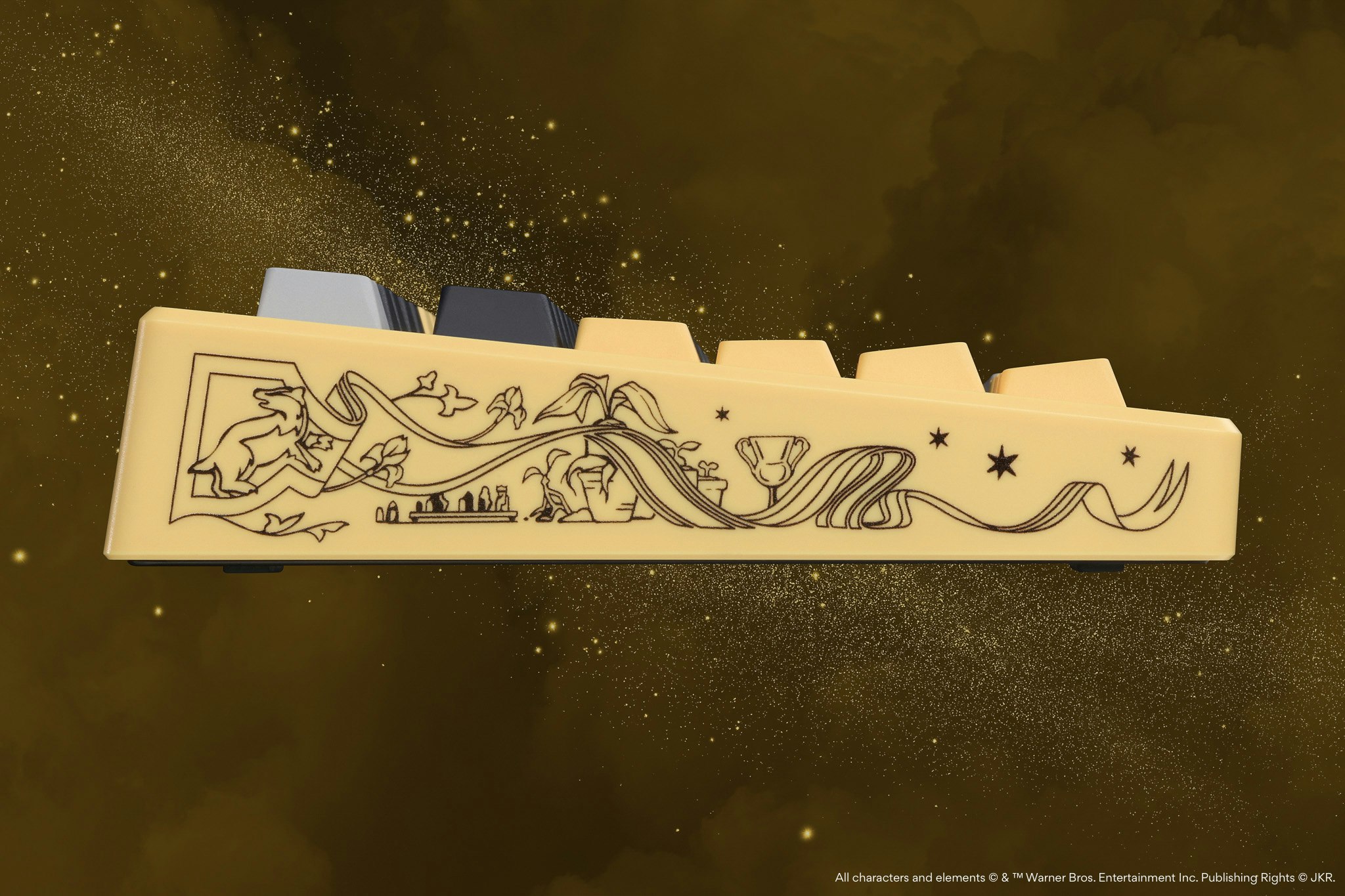 Drop + Harry Potter™ Hufflepuff™ CSTM80 Keyboard | Mechanical Keyboards ...