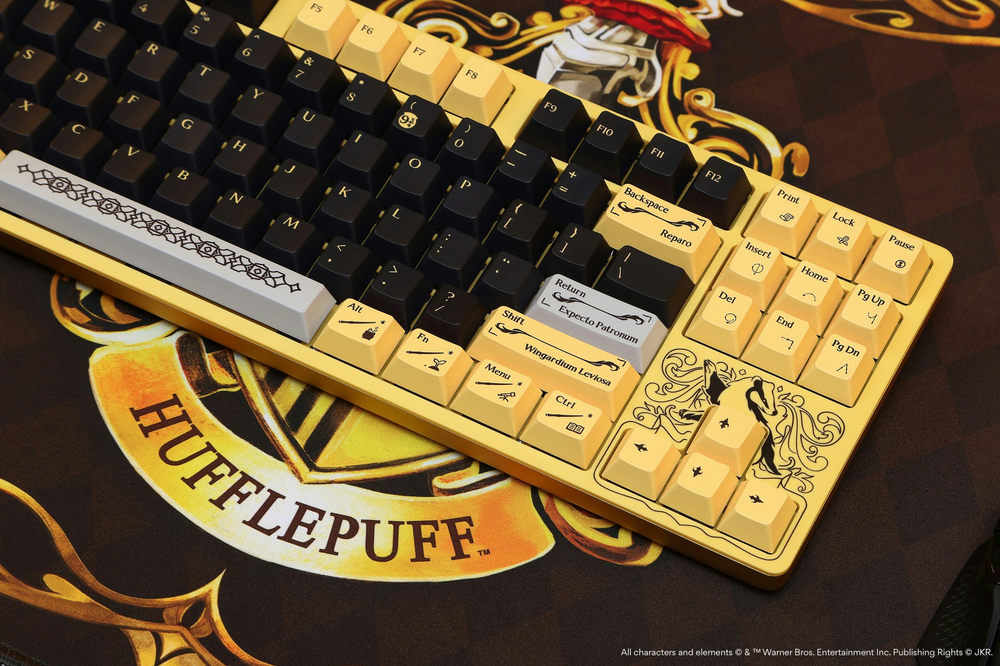 Drop + Harry Potter™ Hufflepuff™ ENTR Keyboard | Mechanical Keyboards ...