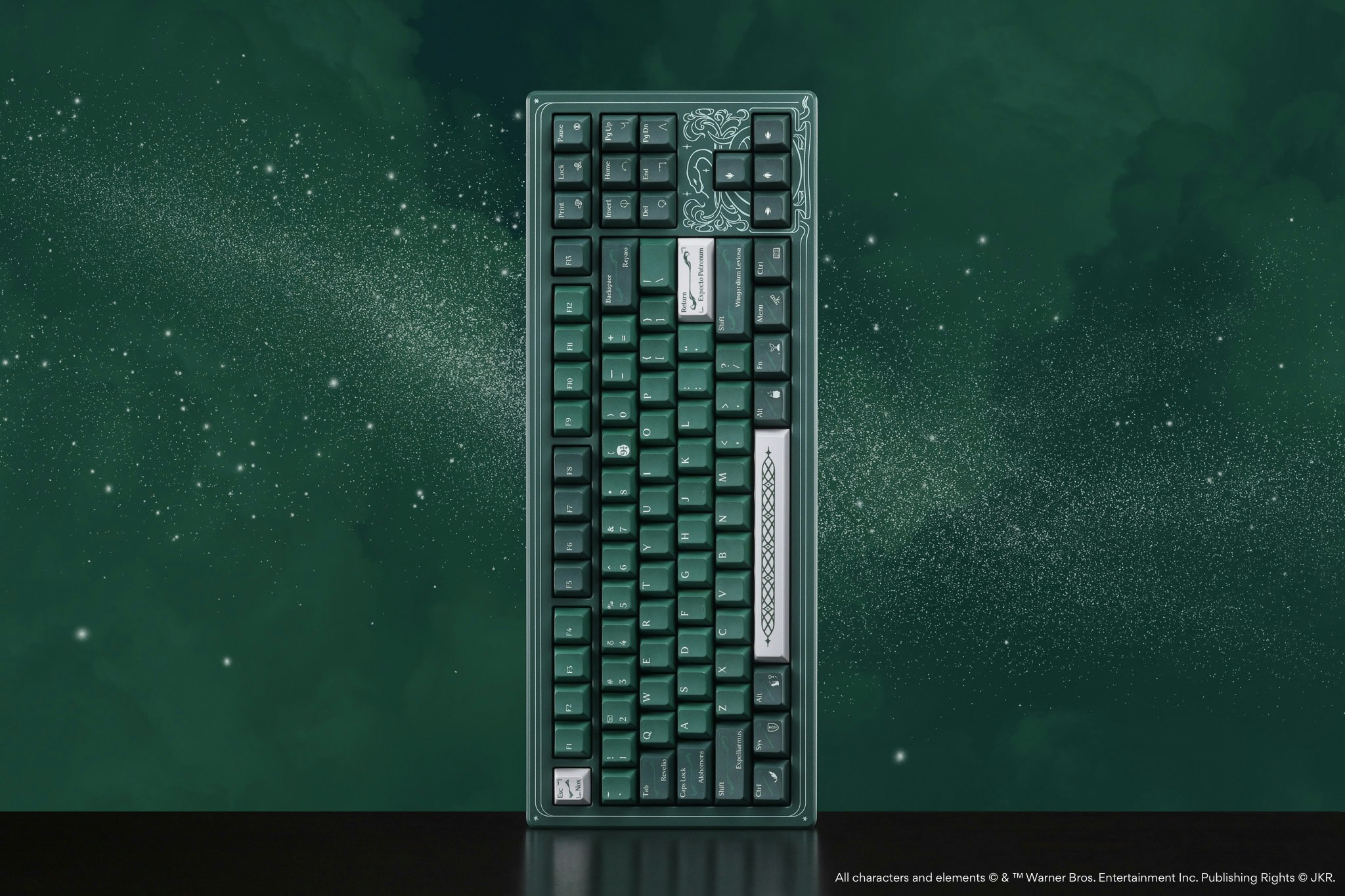 Drop + Harry Potter™ Slytherin™ CSTM80 Keyboard | Mechanical Keyboards ...