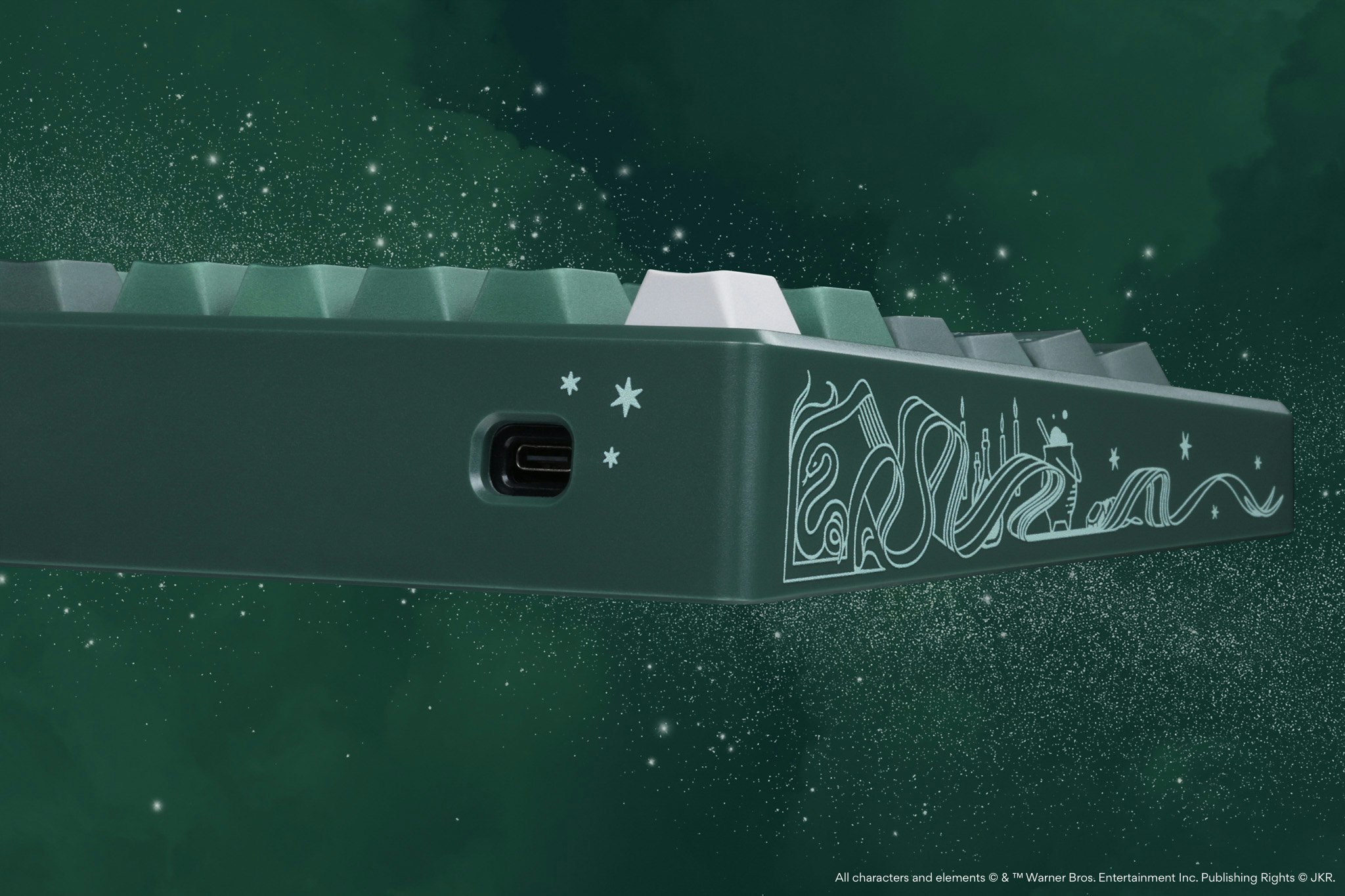 Drop + Harry Potter™ Slytherin™ CSTM80 Keyboard | Mechanical Keyboards ...