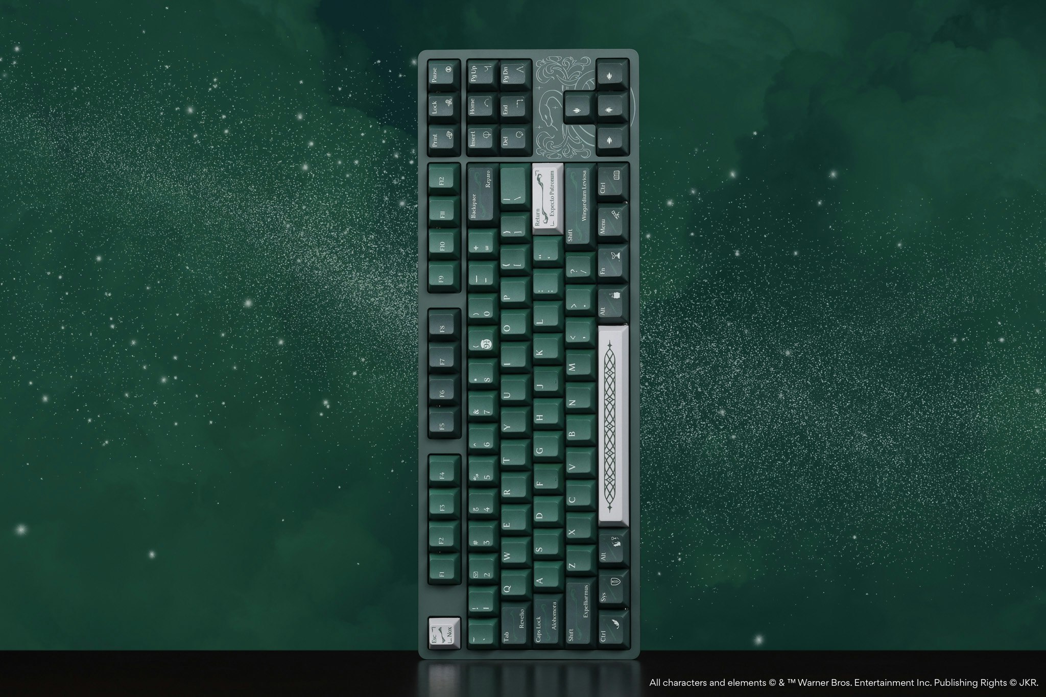 Drop + Harry Potter™ Slytherin™ ENTR Keyboard | Mechanical Keyboards ...