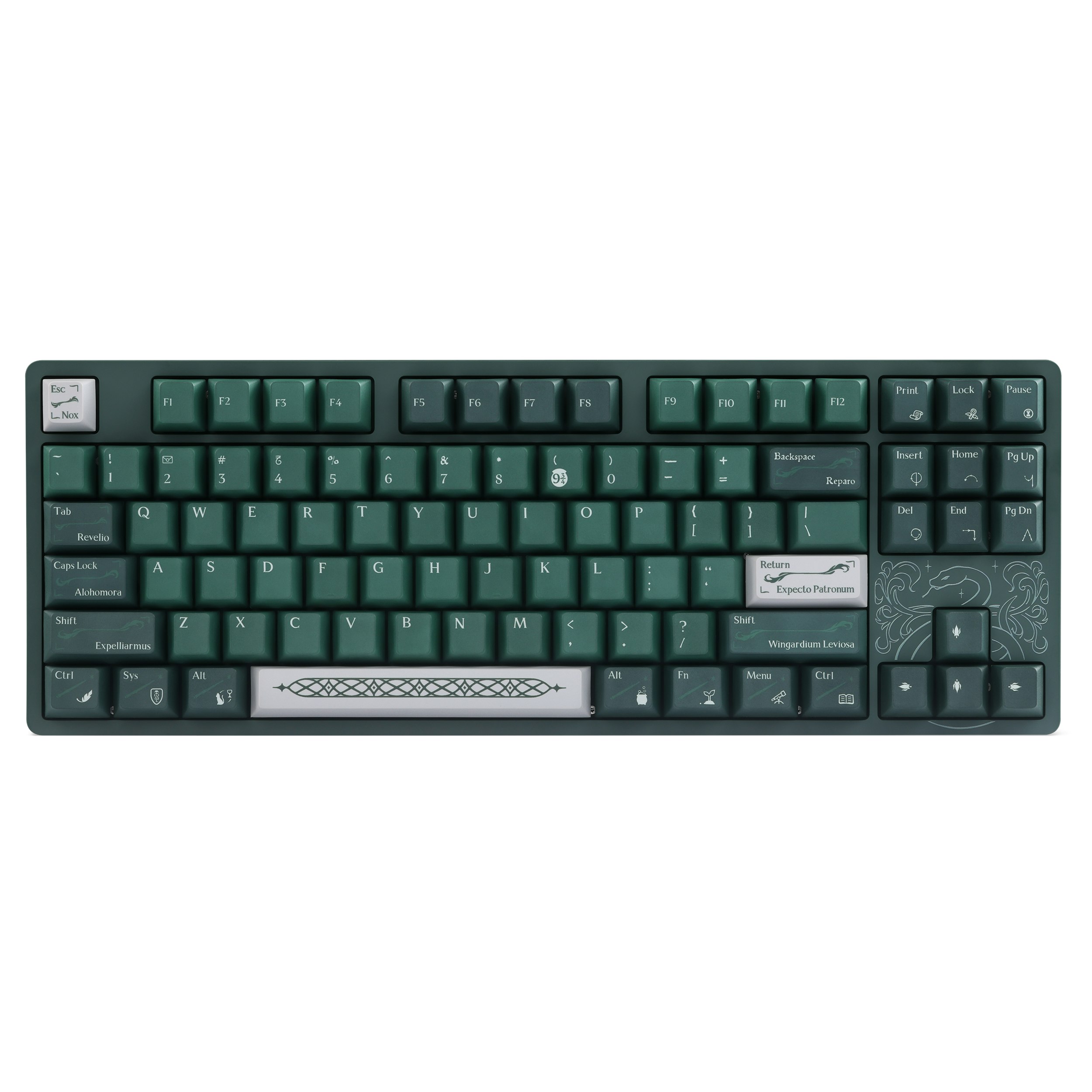 Drop + Harry Potter™ Slytherin™ ENTR Keyboard Details | Mechanical ...