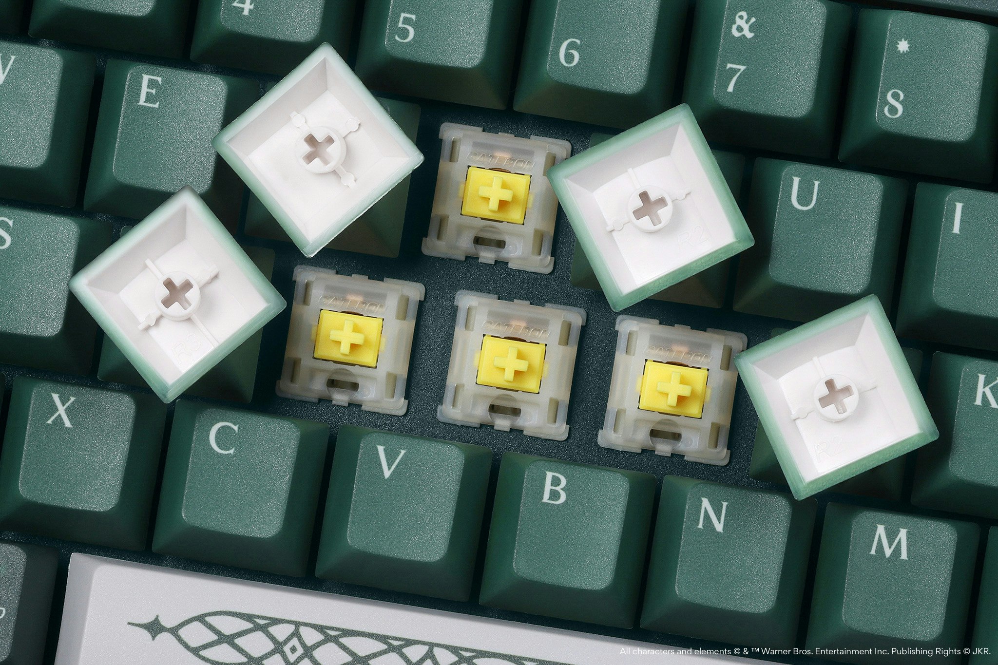 Drop + Harry Potter™ Slytherin™ ENTR Keyboard | Mechanical Keyboards ...