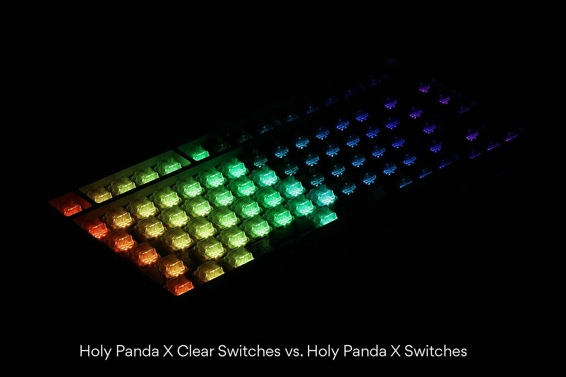 Drop Holy Panda X Clear Mechanical Switches - 3 Pin - 35 Pack ...