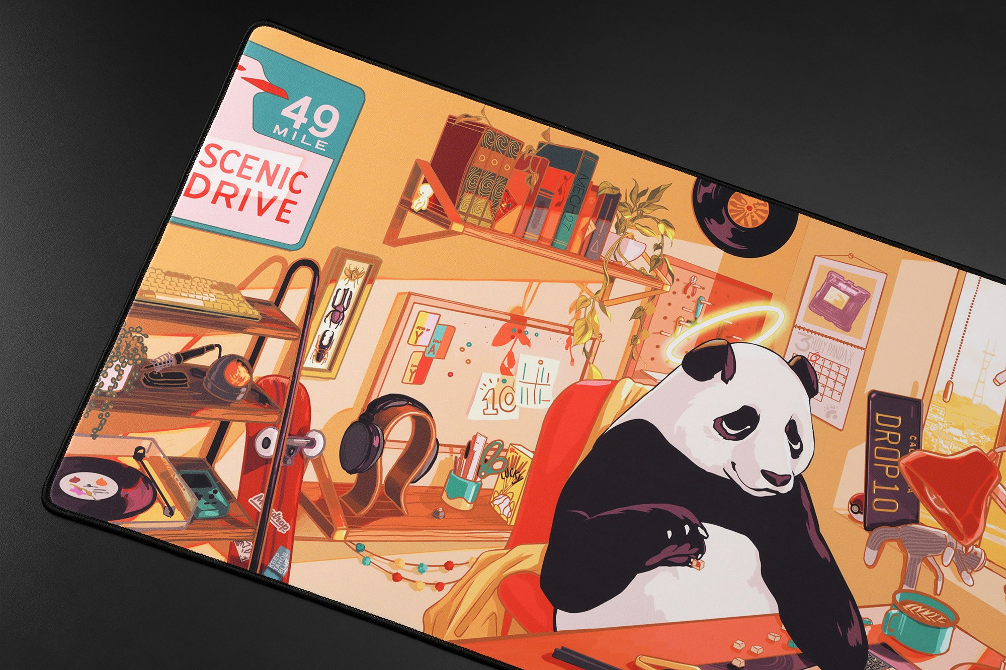Drop Holy Panda X Desk Mat | Battlestations | Desk Mats | Themed Desk ...