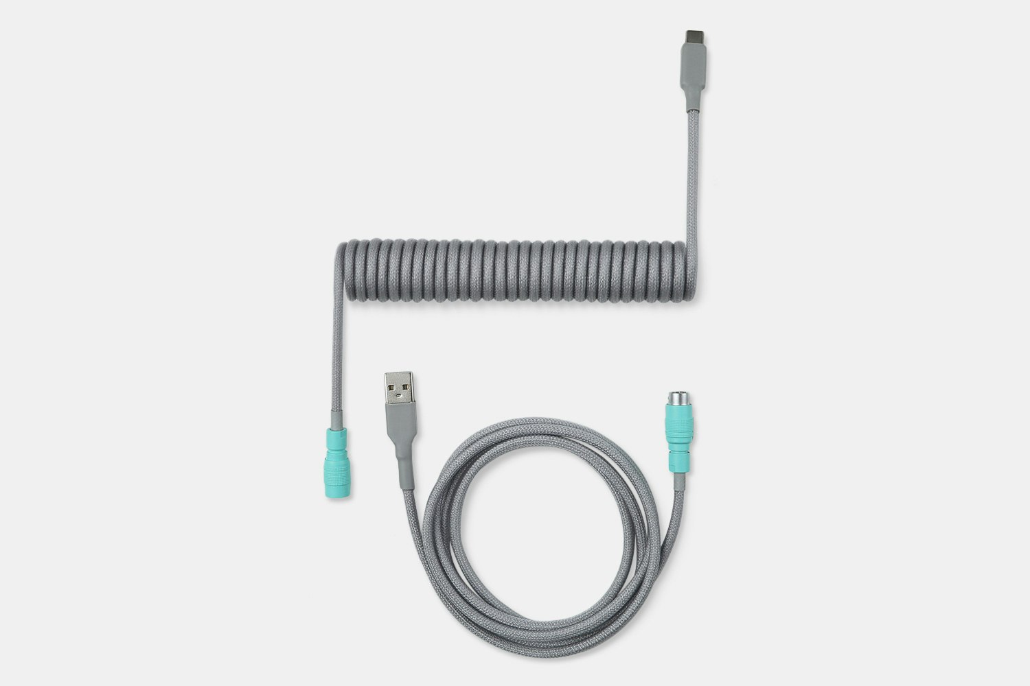Drop Hyperfuse Coiled YC8 Keyboard Cable | Mechanical Keyboards ...