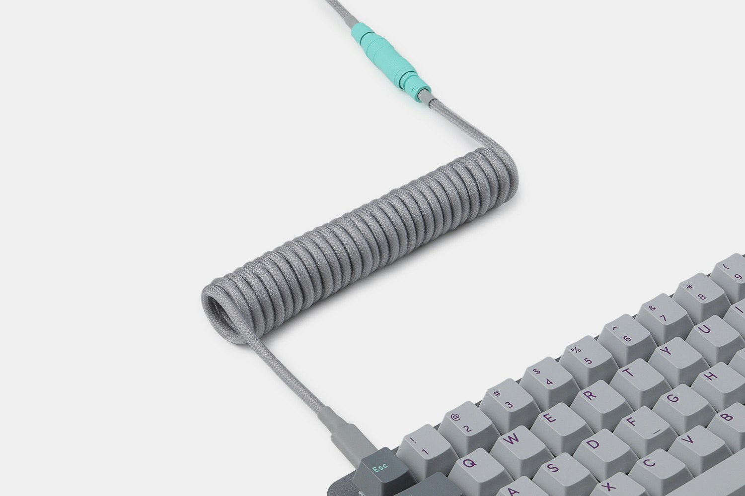 Drop Hyperfuse Coiled YC8 Keyboard Cable | Mechanical Keyboards ...
