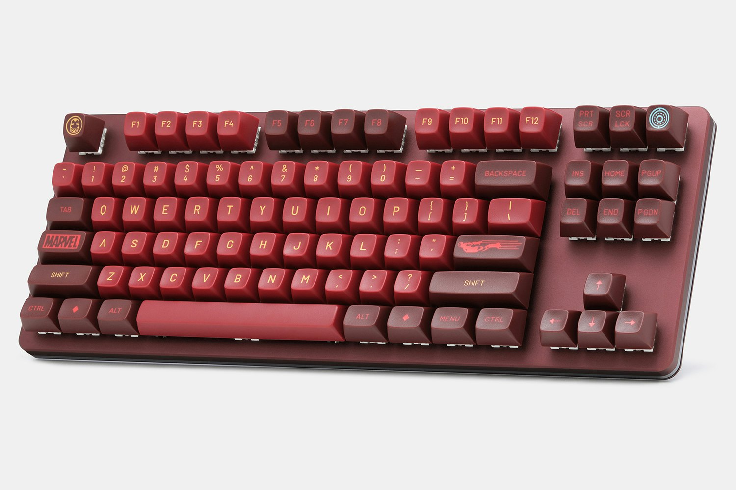 Drop + Marvel Iron Man Keycap Set | Mechanical Keyboards | Keycaps ...